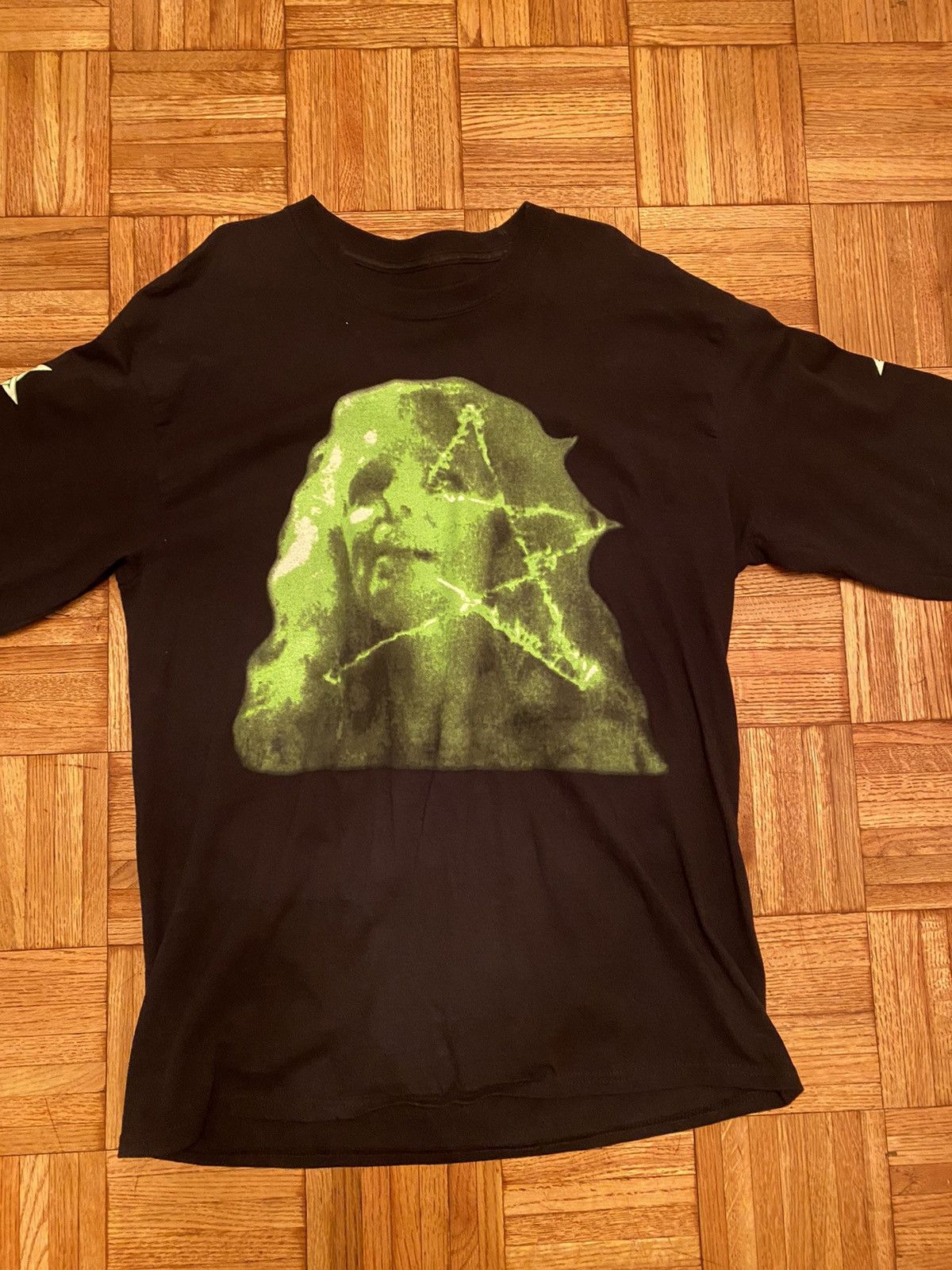 Asap Rocky Playboi Carti Neon Tour “Pentagram” Tee | Grailed