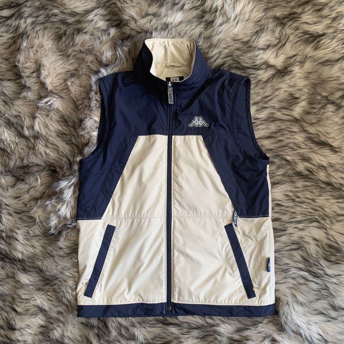 Kappa Vintage Kappa Reflective Logo Vest | Grailed