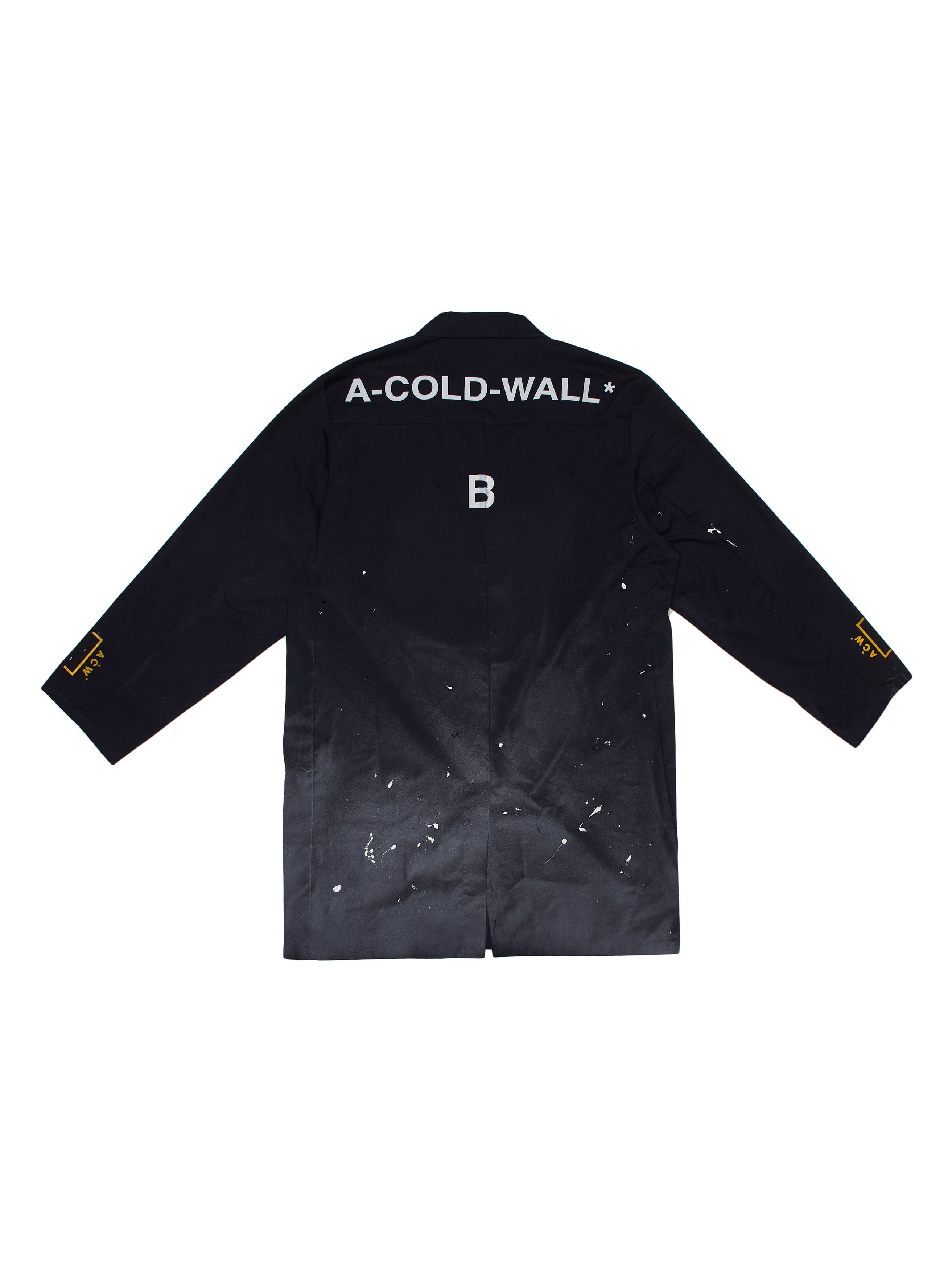 A Cold Wall Paint Splattered Light Coat | Grailed