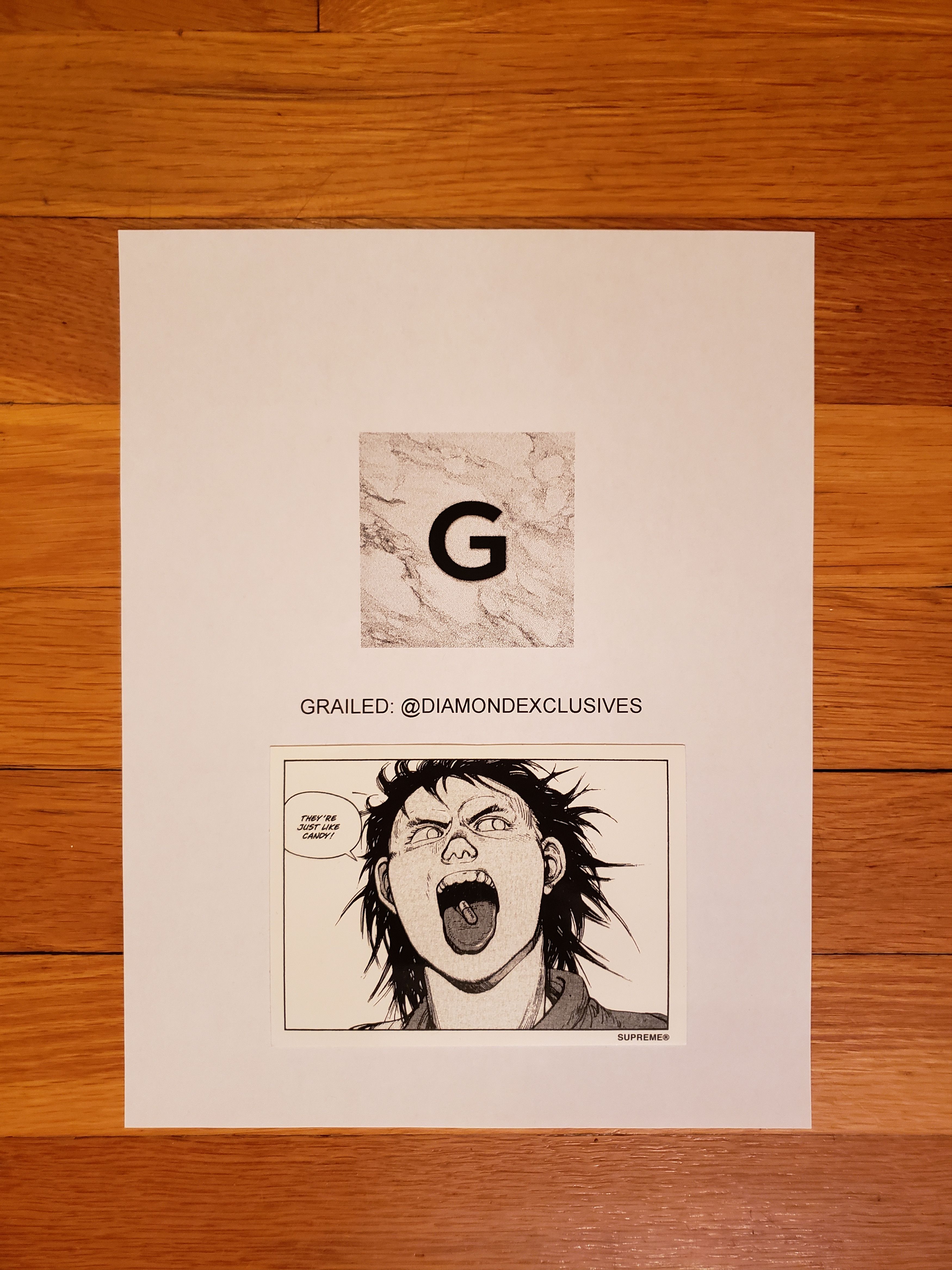 Supreme Supreme x Akira Pill Sticker FW17 | Grailed