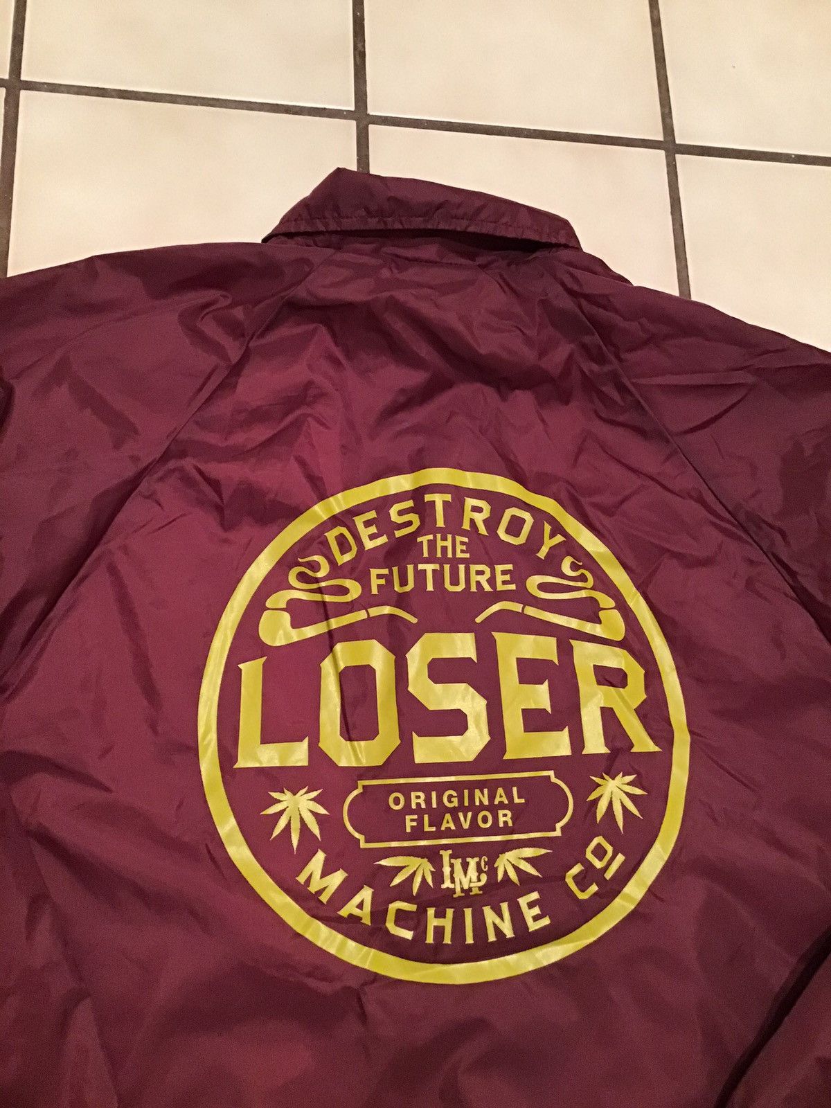Loser Machine Company Loser Machine Destroy The Future Windbreaker ...