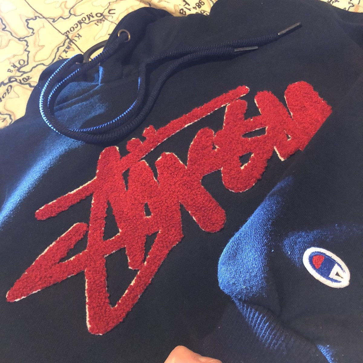 Champion × Stussy Stussy x Champion Japan Reverse Weave Champion × Stussy Stussy x Champion Japan Reverse Weave