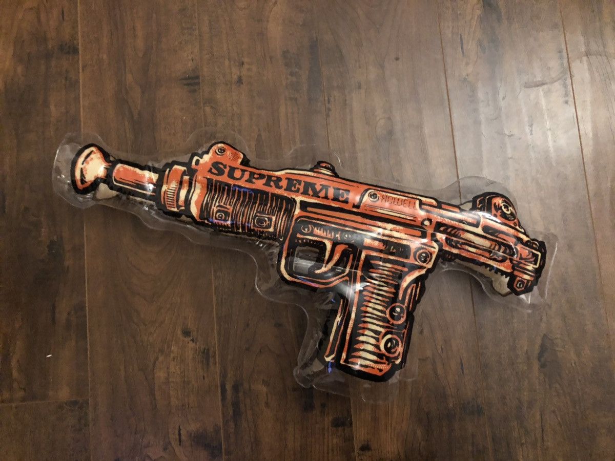 Supreme Supreme Toy Uzi Inflatable Pillow Orange SS19 New BOX LOGO ...