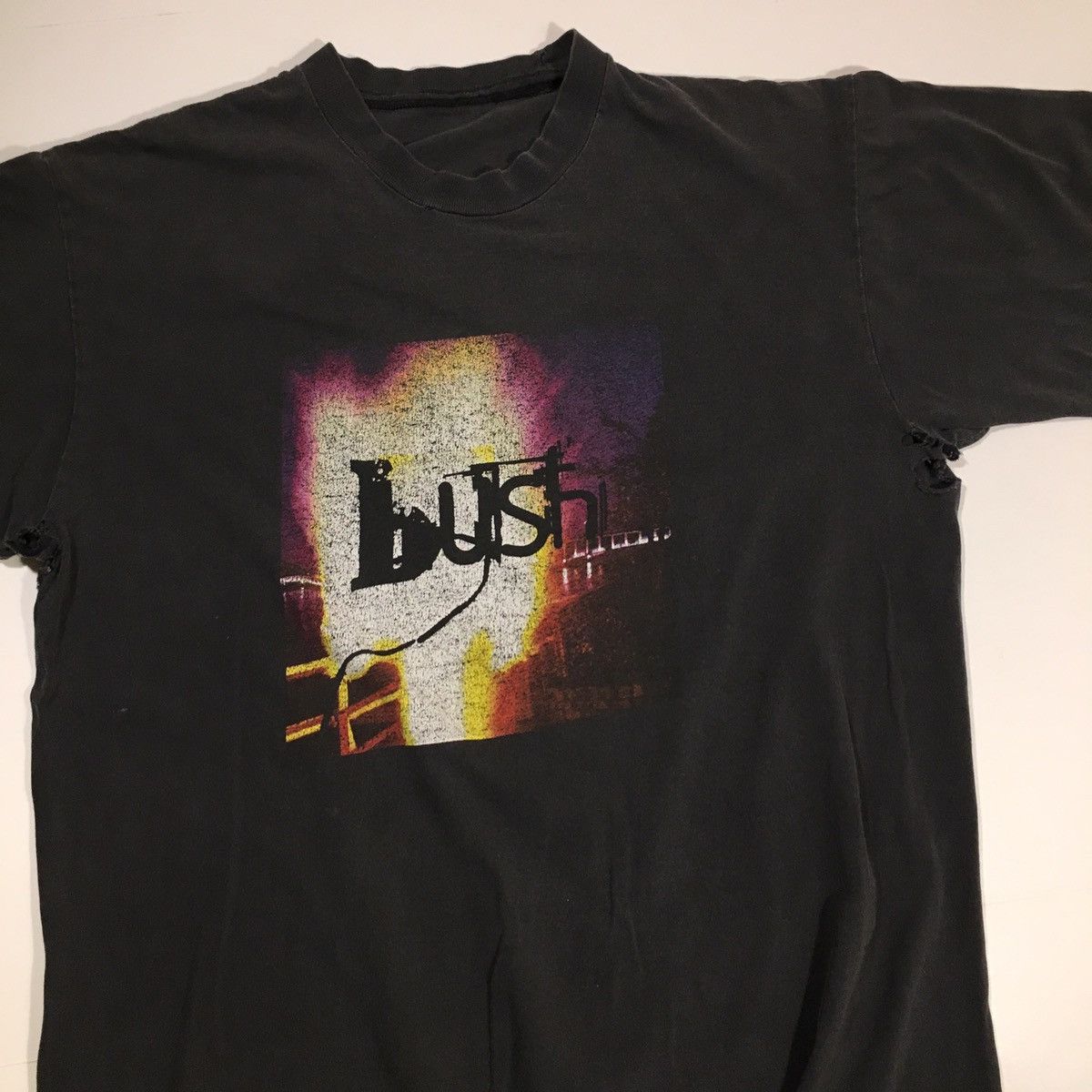 Band Tees × Giant × Vintage 1996 Bush Razorblade Suitcase Tee Shirt ...