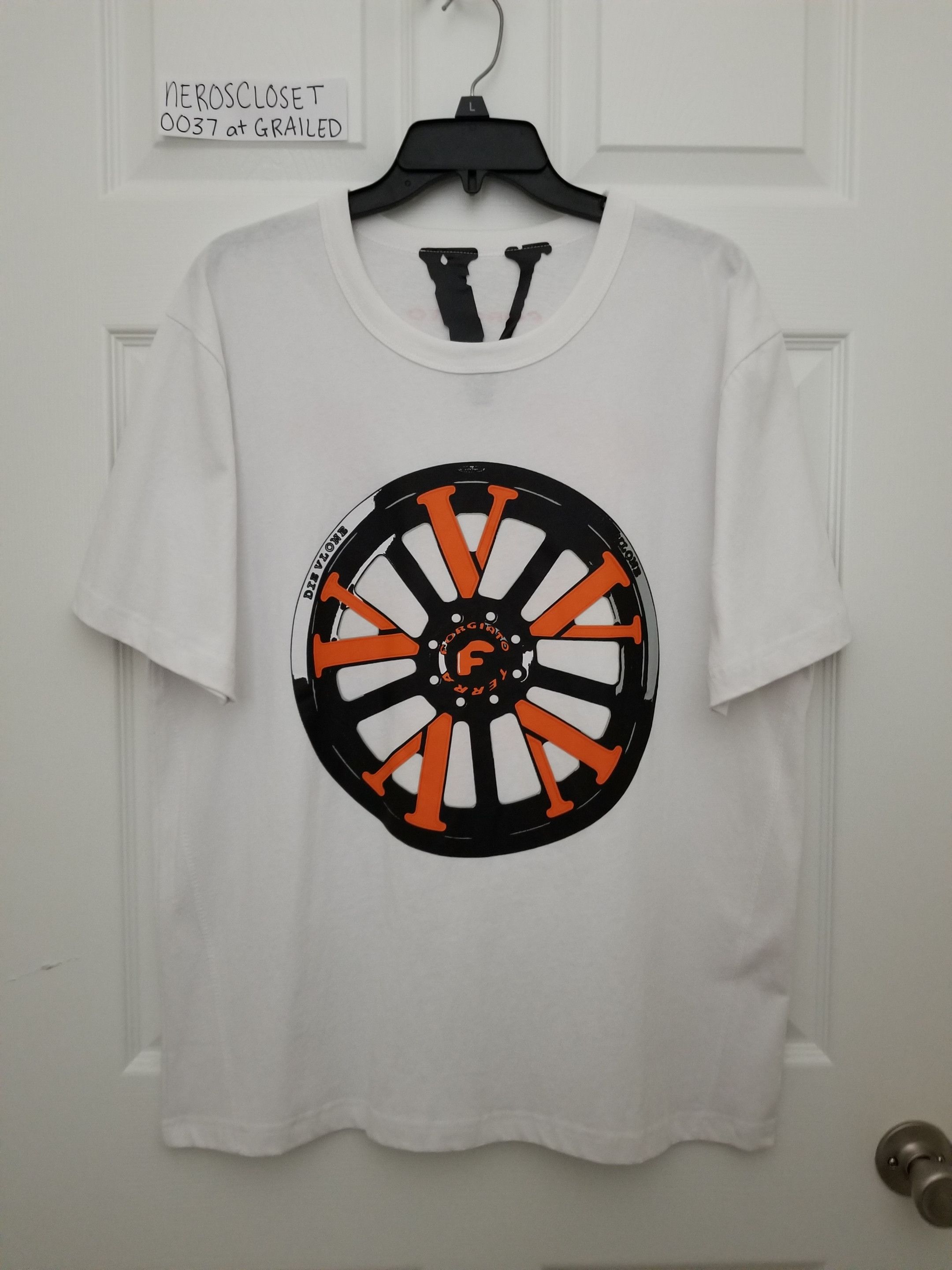 Vlone Vlone Forgiato Rims Wheel Tee | Grailed