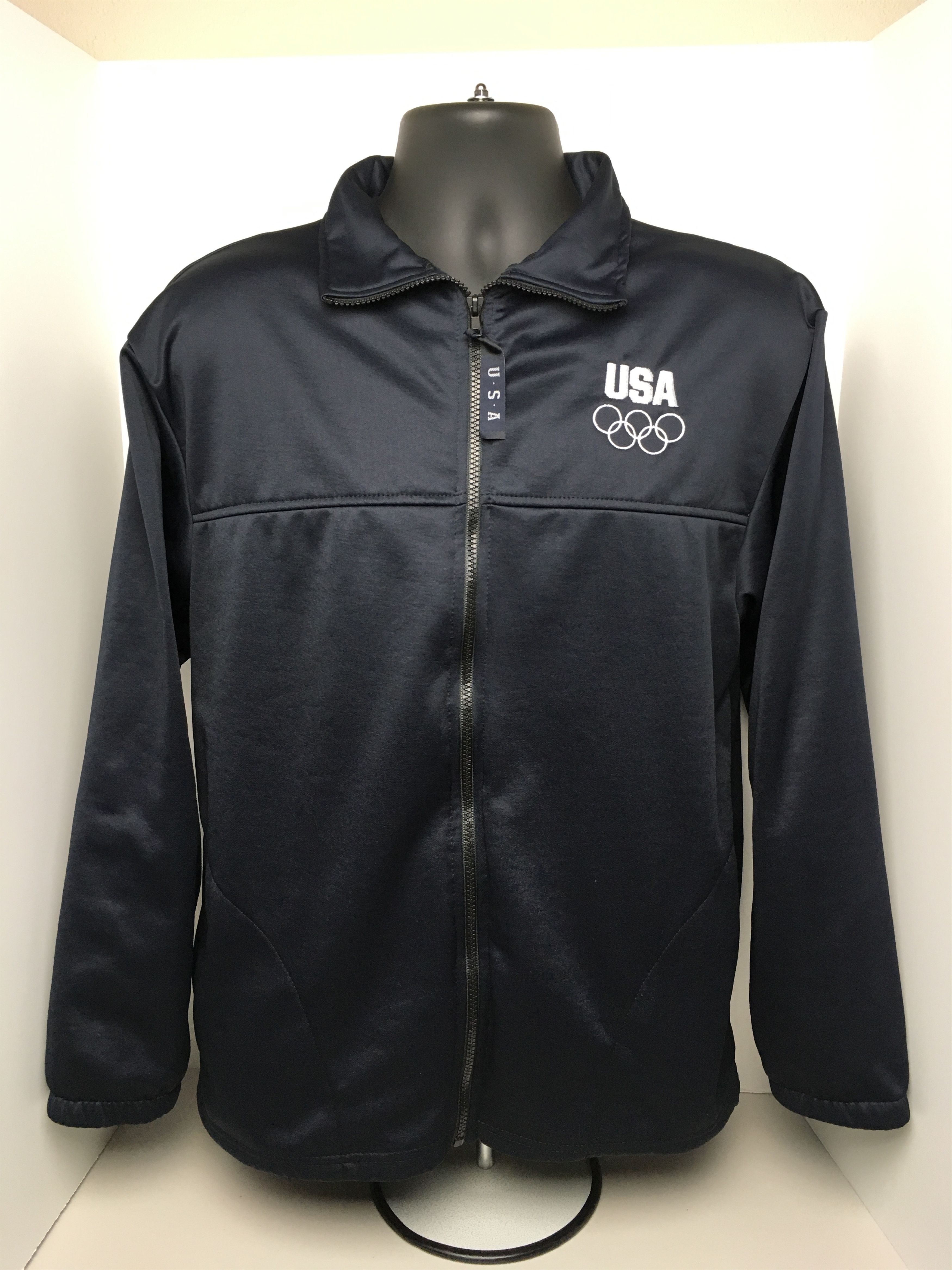 USA Olympics USA~Olympic~Committee~Jacket~Large~L~Navy~Blue~ | Grailed