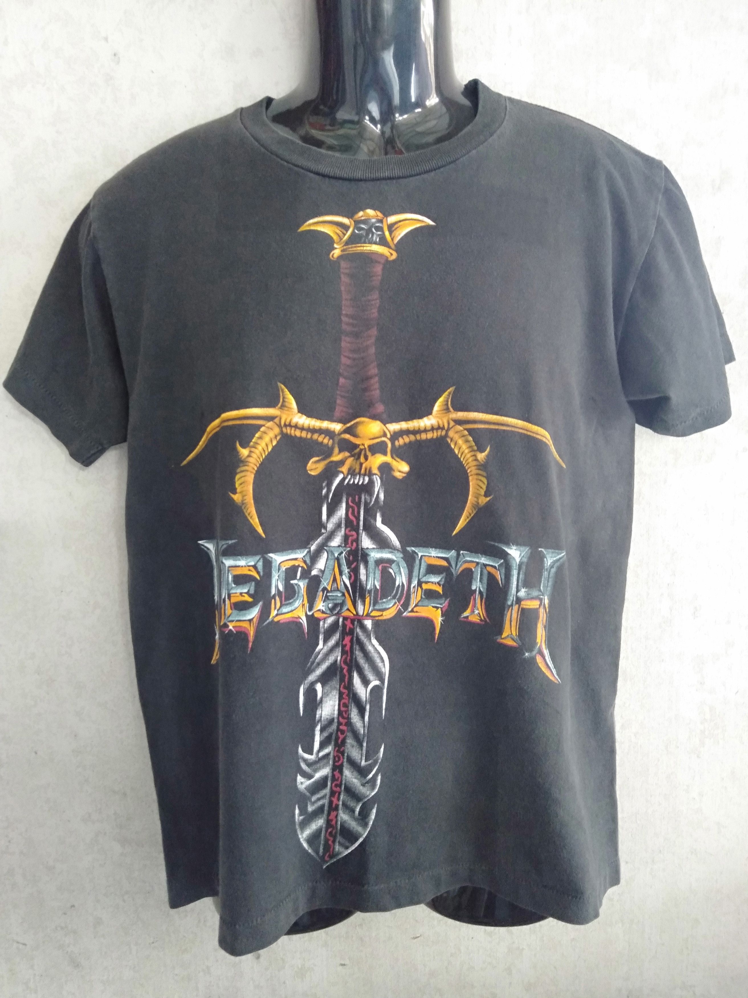 Band Tees × Megadeth × Vintage MEGADETH 1997 Official ROCK EAGLE ...