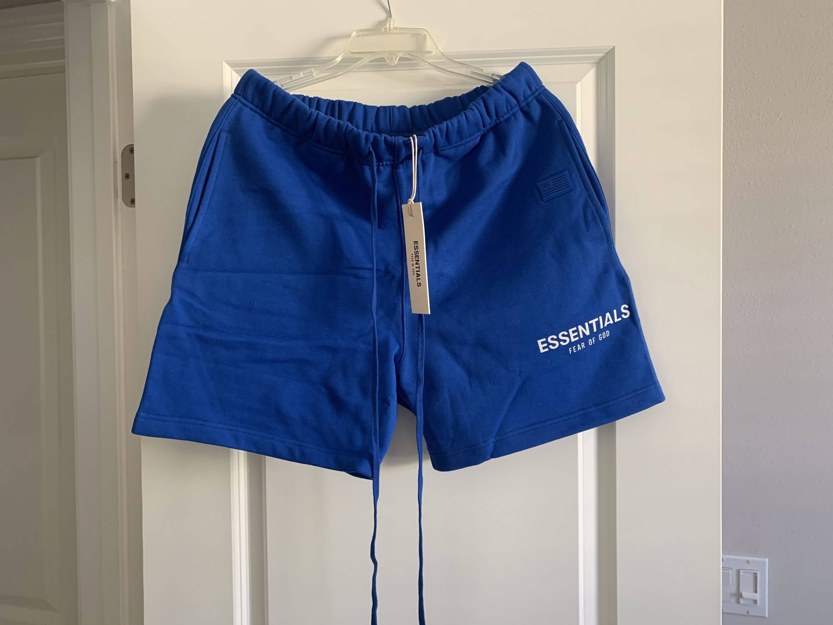 Crenshaw × Fear of God FEAR OF GOD Essentials x TMC Crenshaw Shorts ...