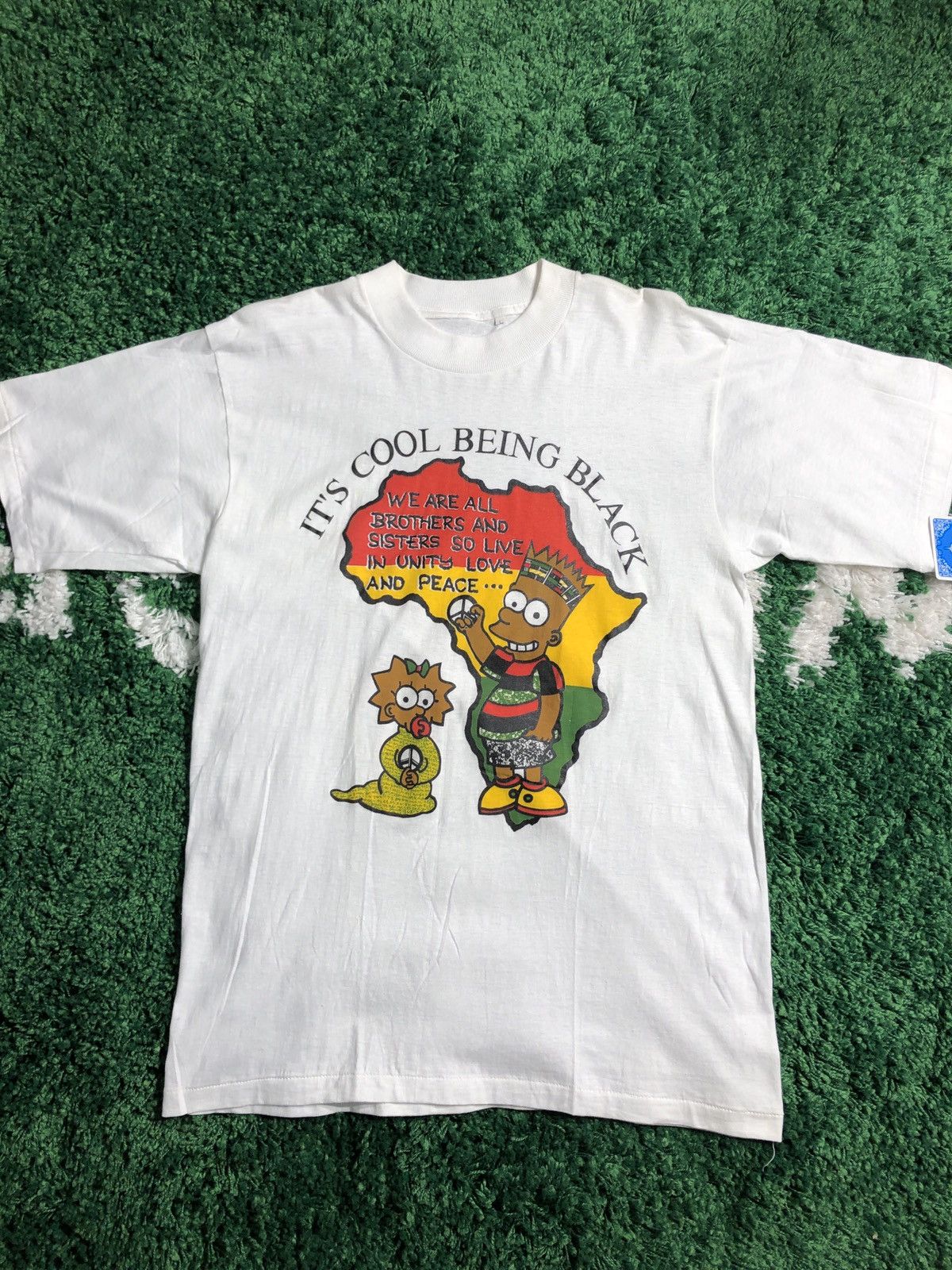 Vintage Vintage Black Bart Simpson T Shirt Grailed