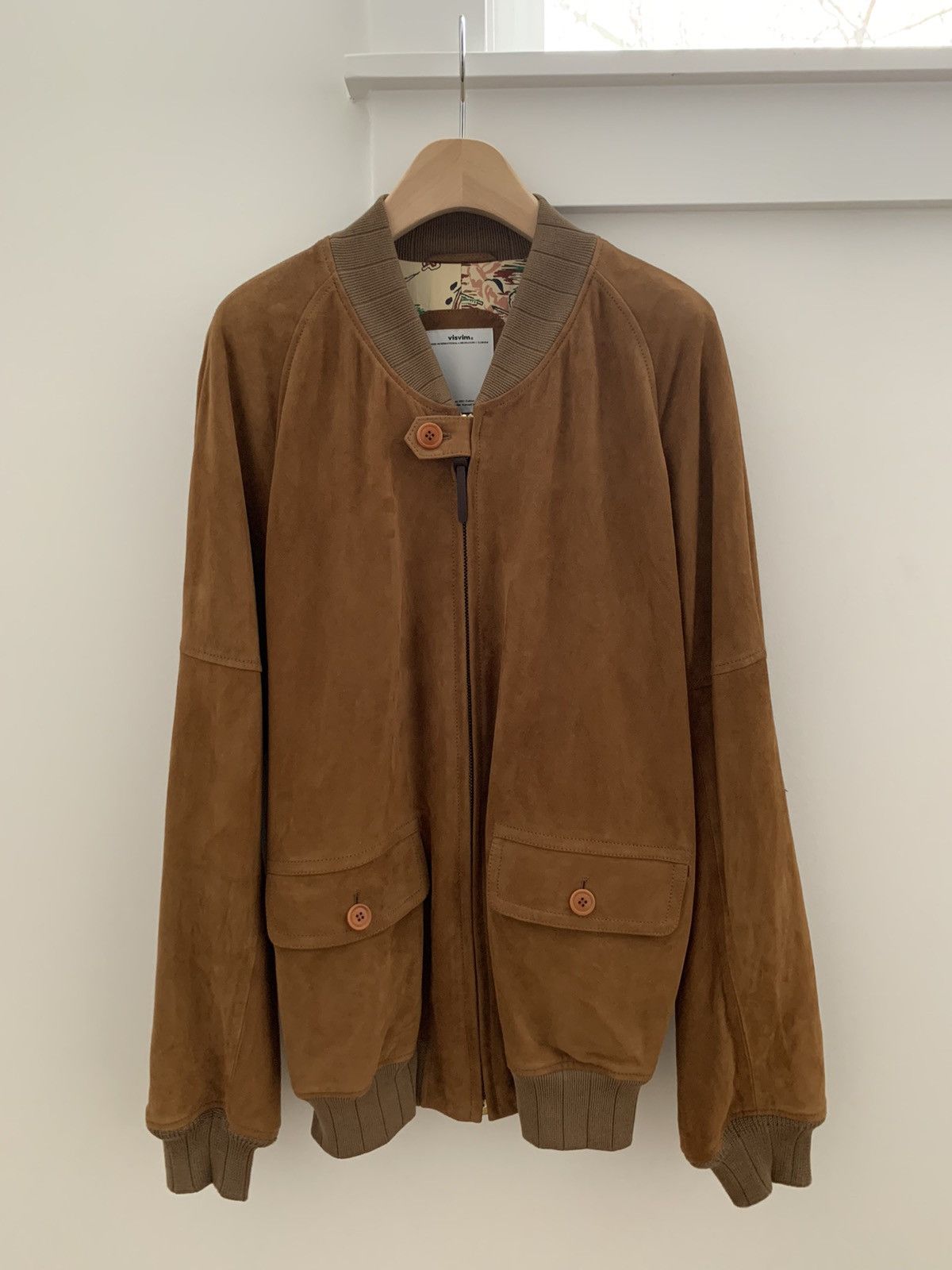 Visvim Visvim Varsity Jacket - new/unworn - prime goat suede IT | Grailed