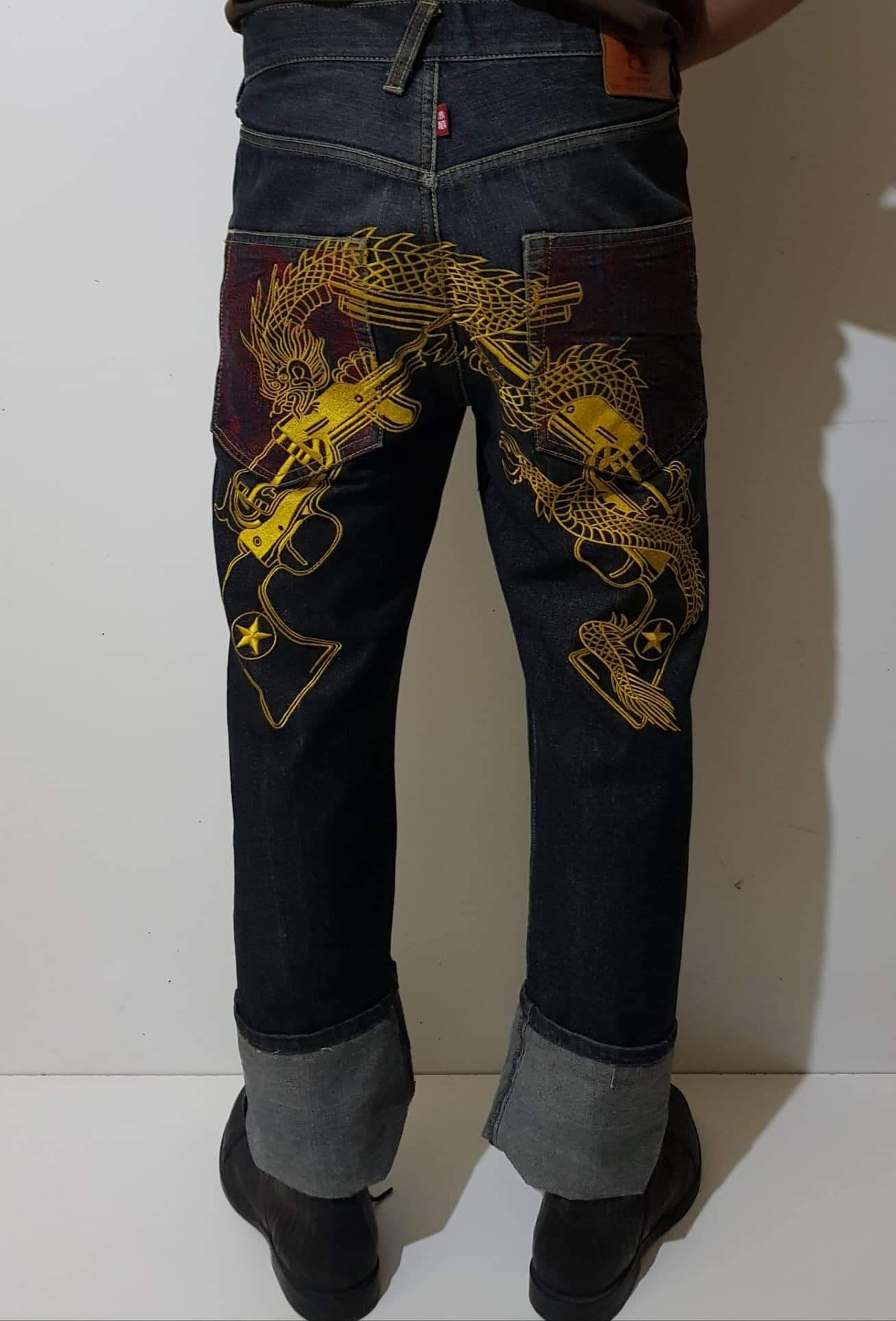Japanese Brand × Red Monkey Company Rare Red Monkey Company jeans | Grailed