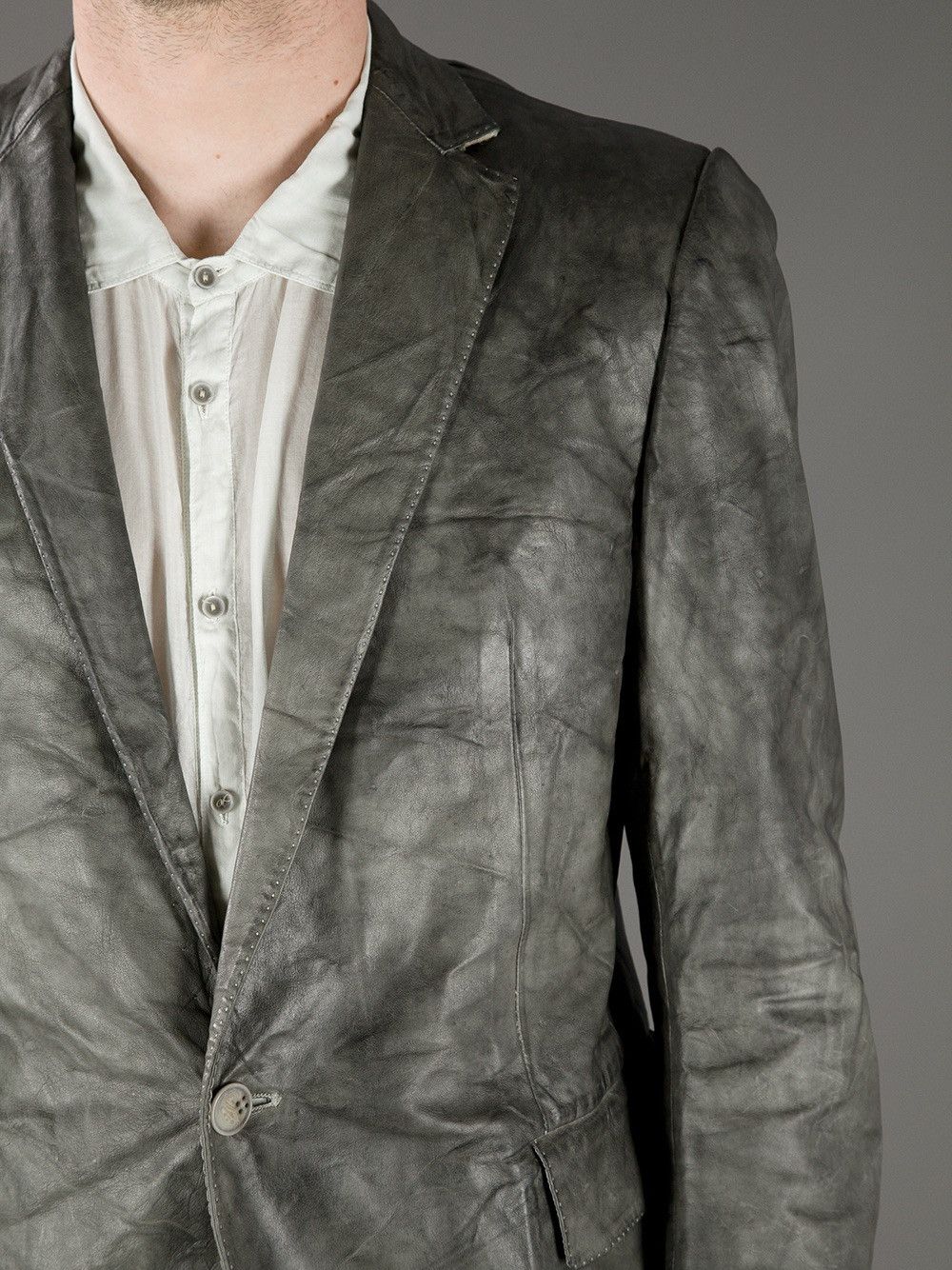 Carol Christian Poell Prosthetic Leather Blazer, LM/2604P ROOLS-PTC/19 ...