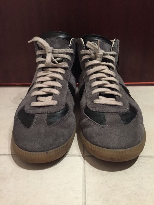 Maison Margiela Black high top GAT | Grailed