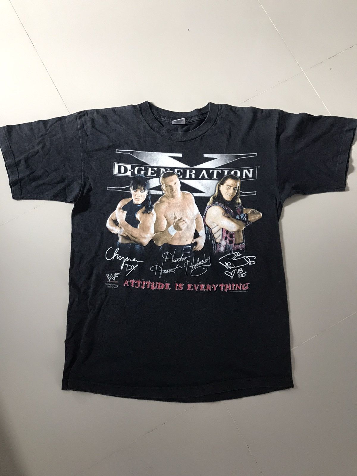Vintage × Wwe Vintage 1998 dx Tshirt shawn micheals HHH Chyna | Grailed