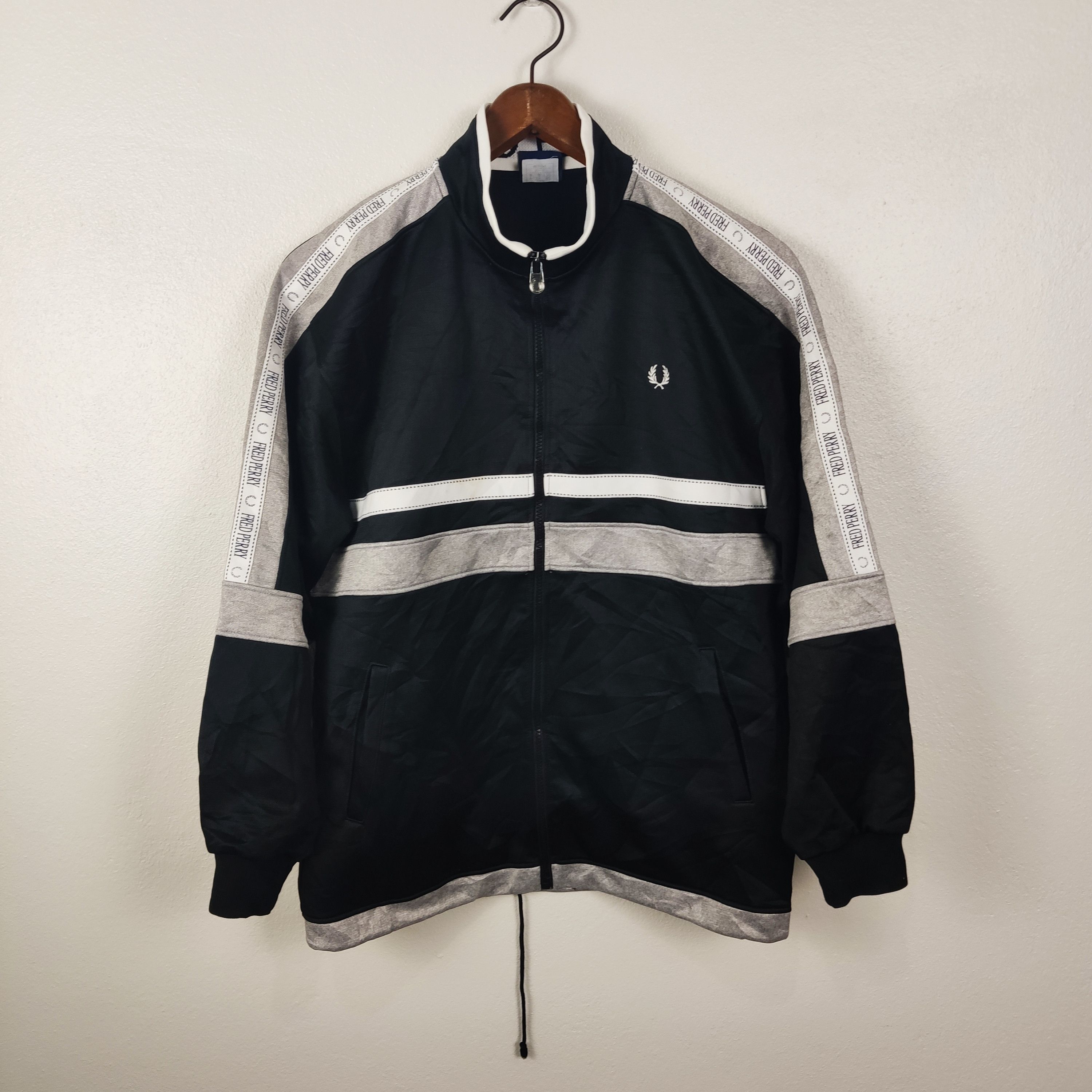Fred Perry × Very Rare × Vintage VINTAGE FRED PERRY ZIPPER JACKET | Grailed