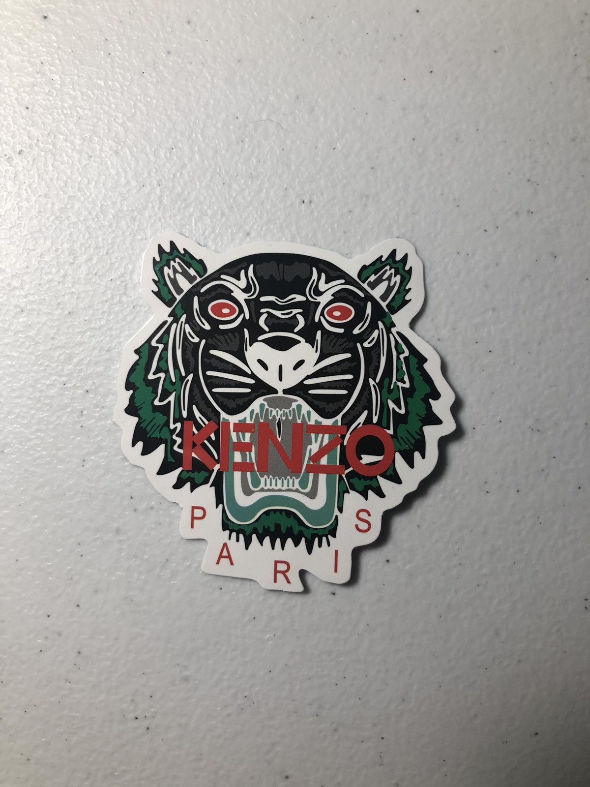 Kenzo Kenzo Paris Tiger Sticker | Grailed