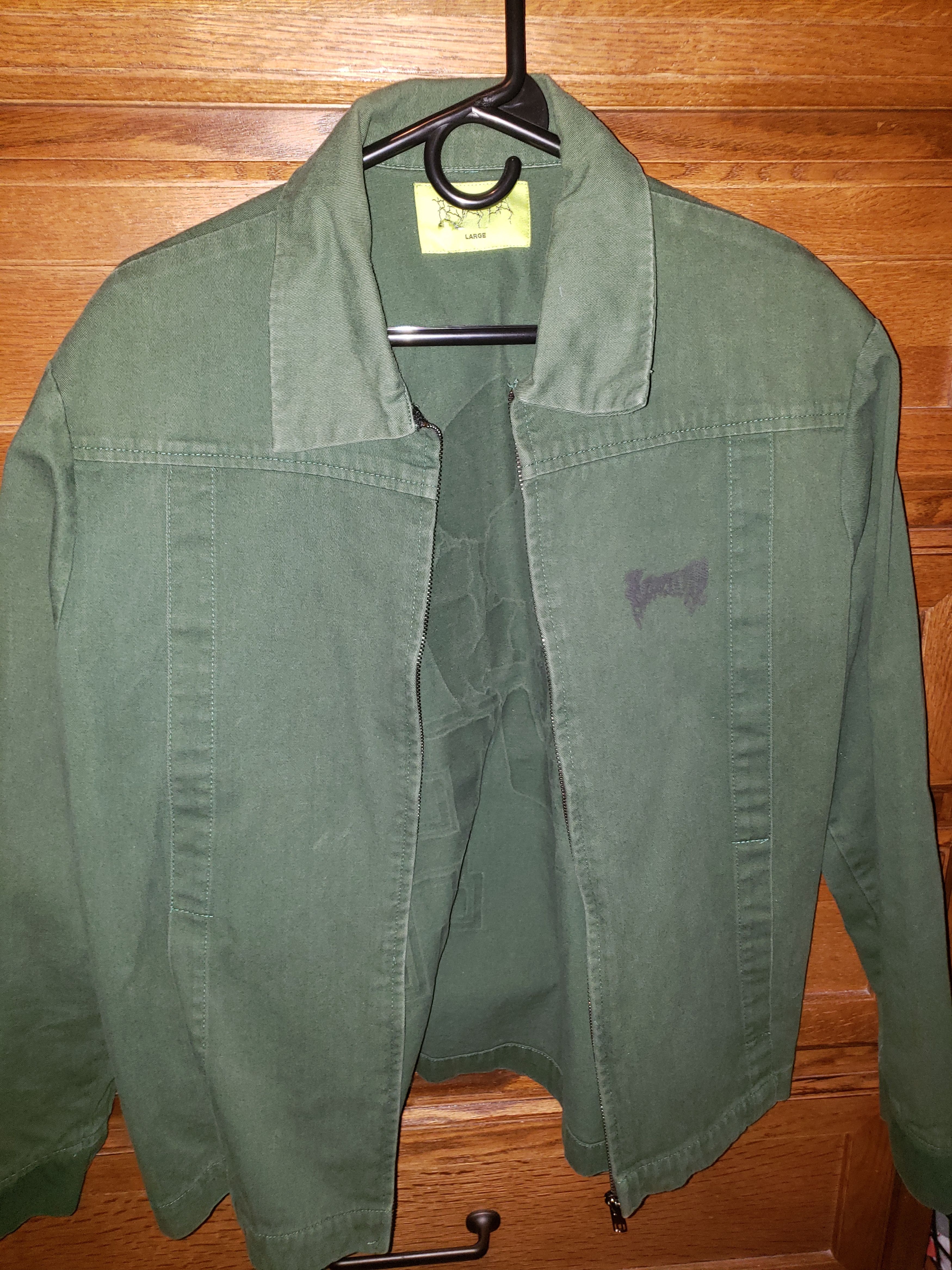 Revenge Work Jacket Red Water | Grailed