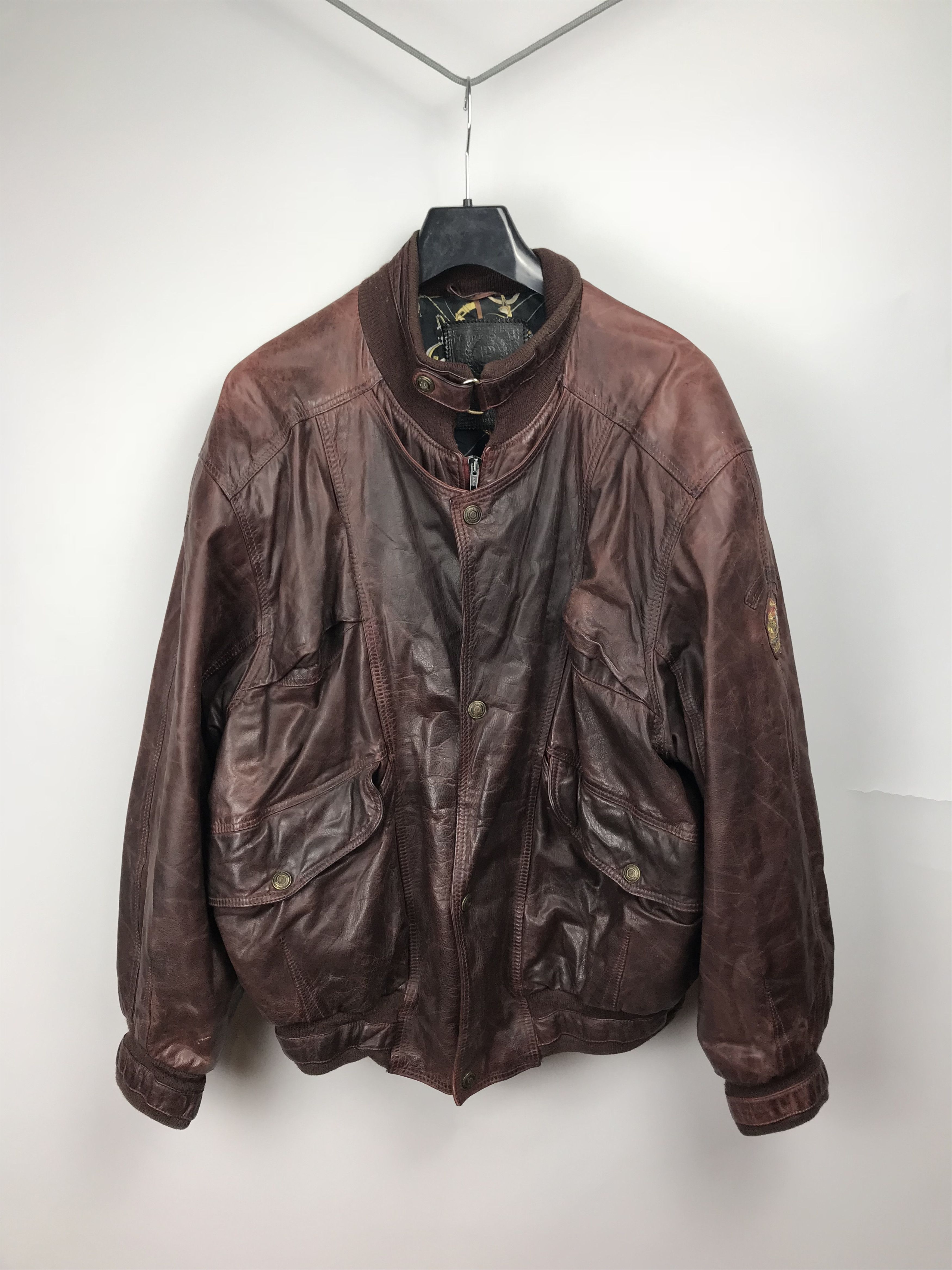 Vintage Pollini Vintage Leather Jacket Rare Italy Luxury L Large | Grailed