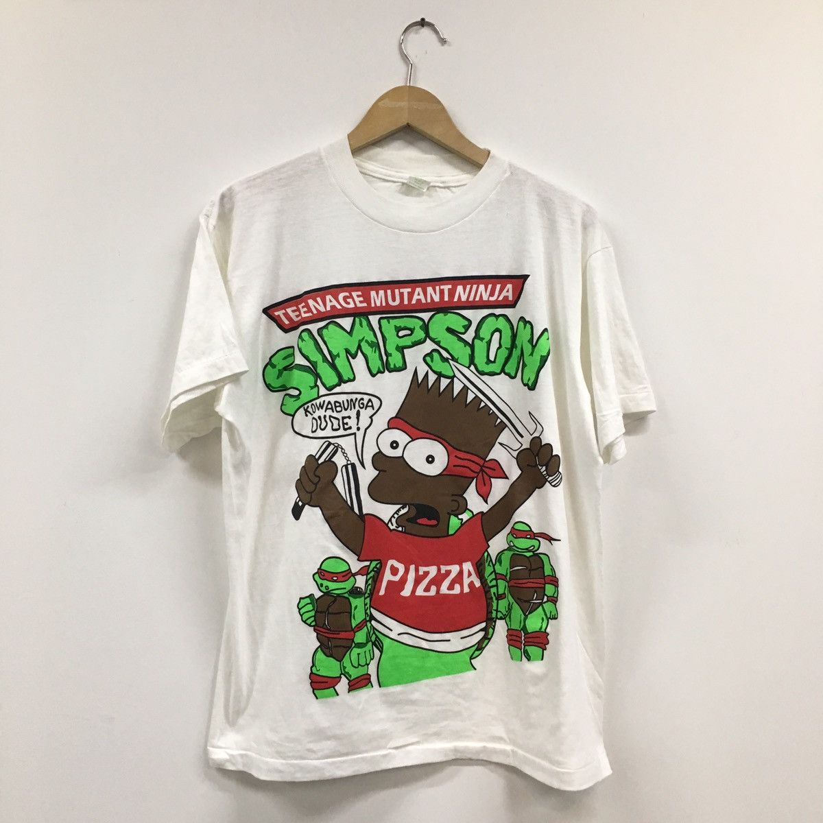 The Simpsons × Vintage Vintage bart the simpsons teenage mutant ninja ...