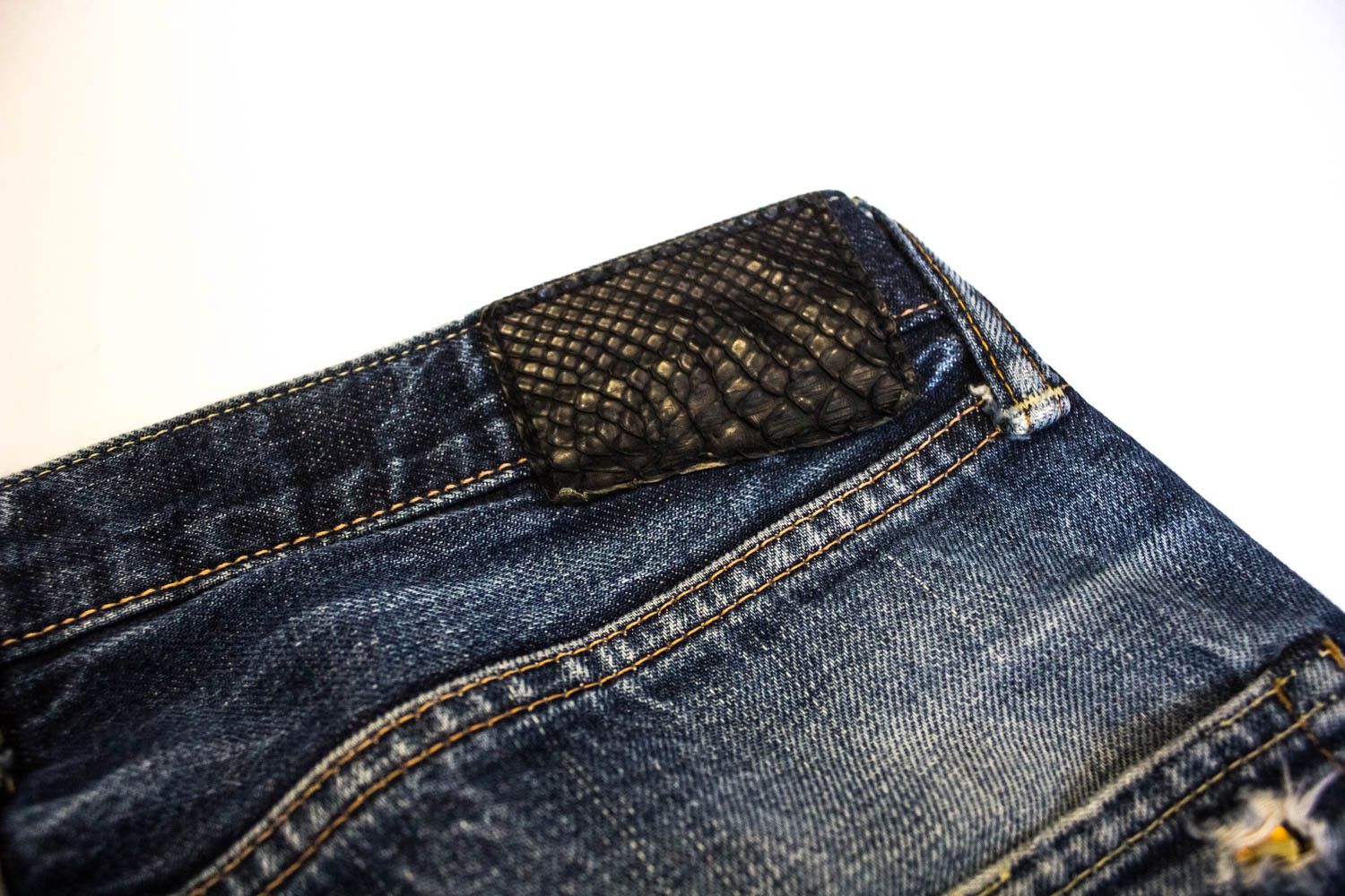 Visvim 01R Python Fluxus Denim | Grailed