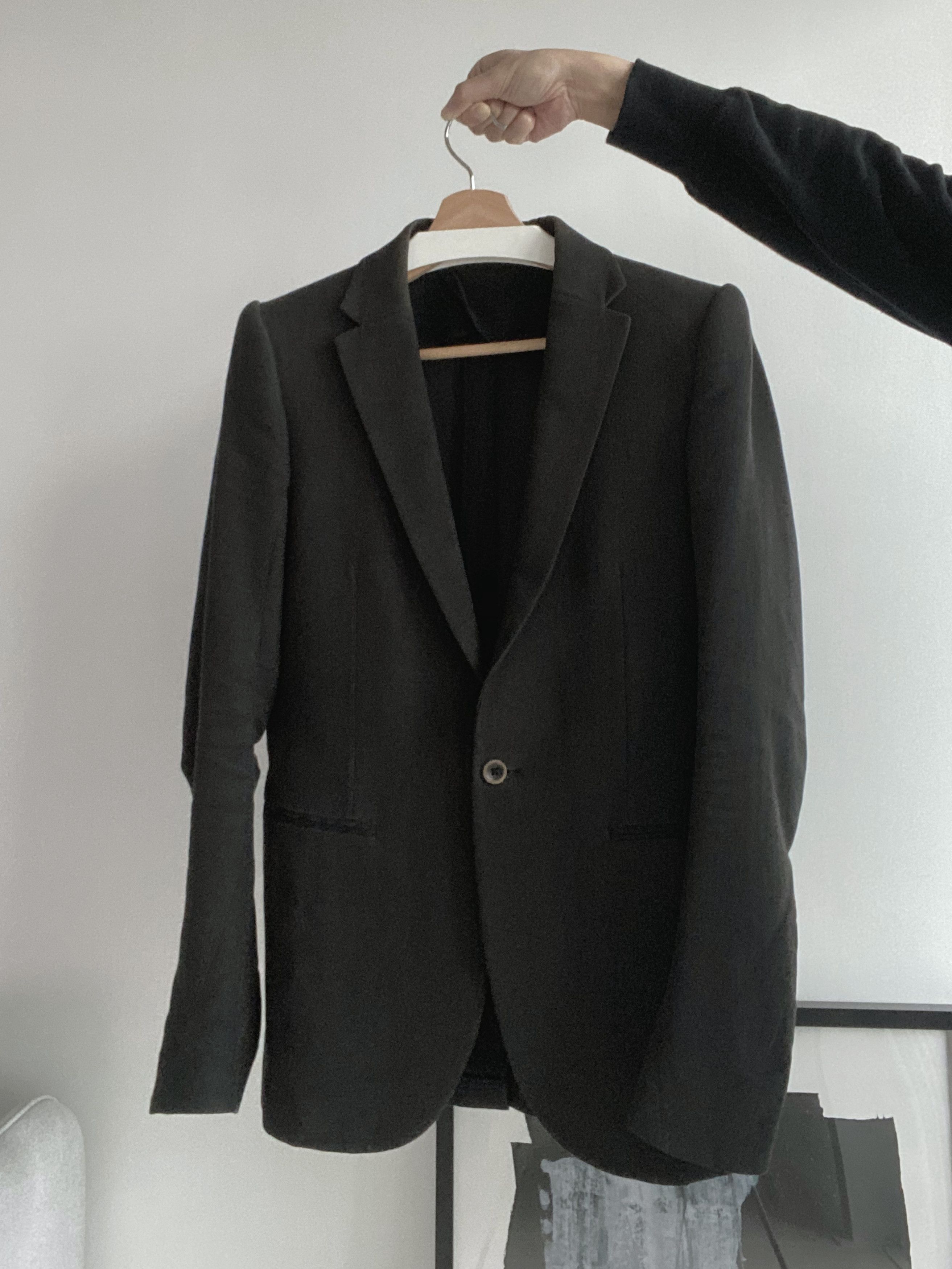 Devoa Devoa anatomical padded shoulder Blazer | Grailed