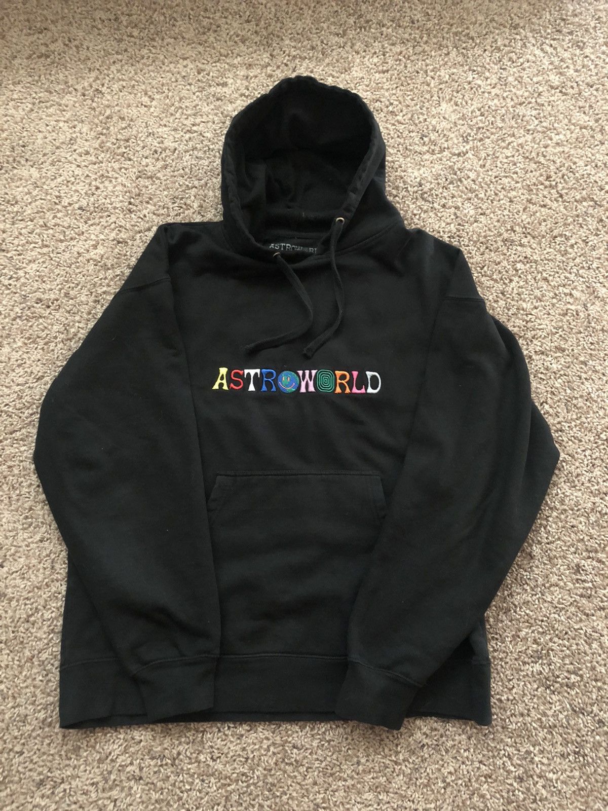 Travis Scott Astroworld Logo Hoodie | Grailed