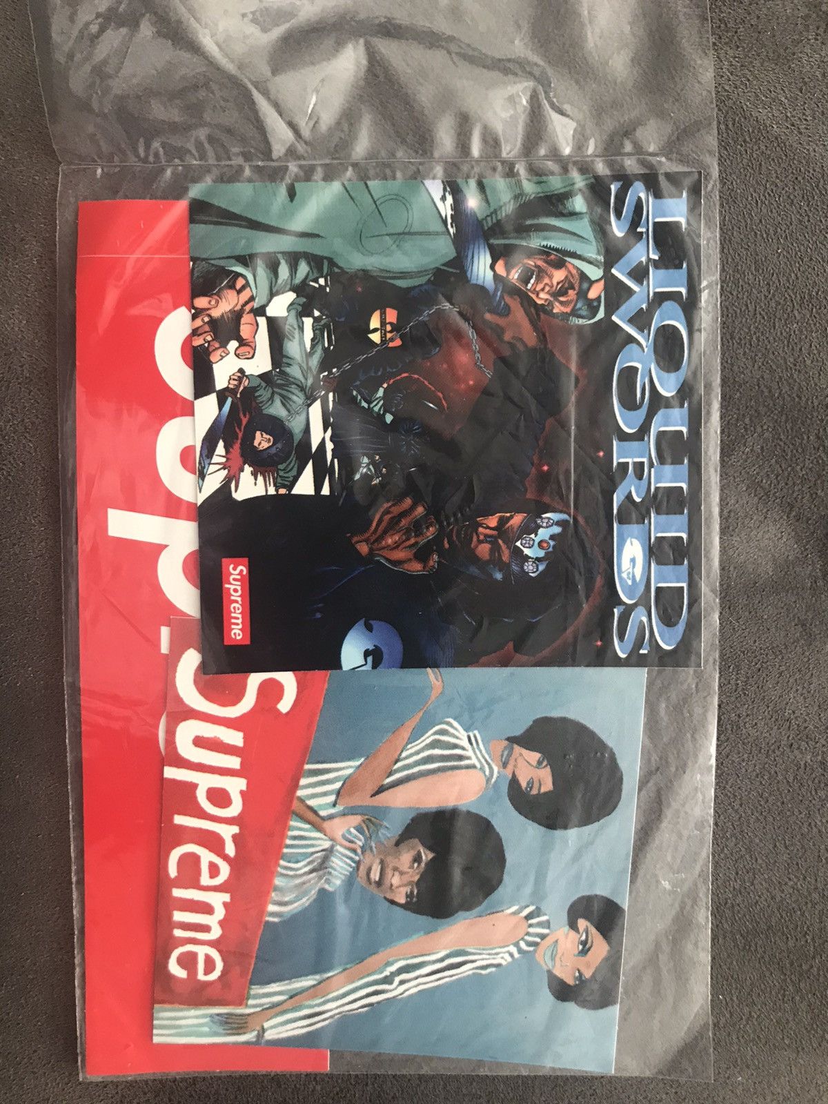Supreme Sealed Supreme Liquid Swords Supreme Sticker Pack | Grailed