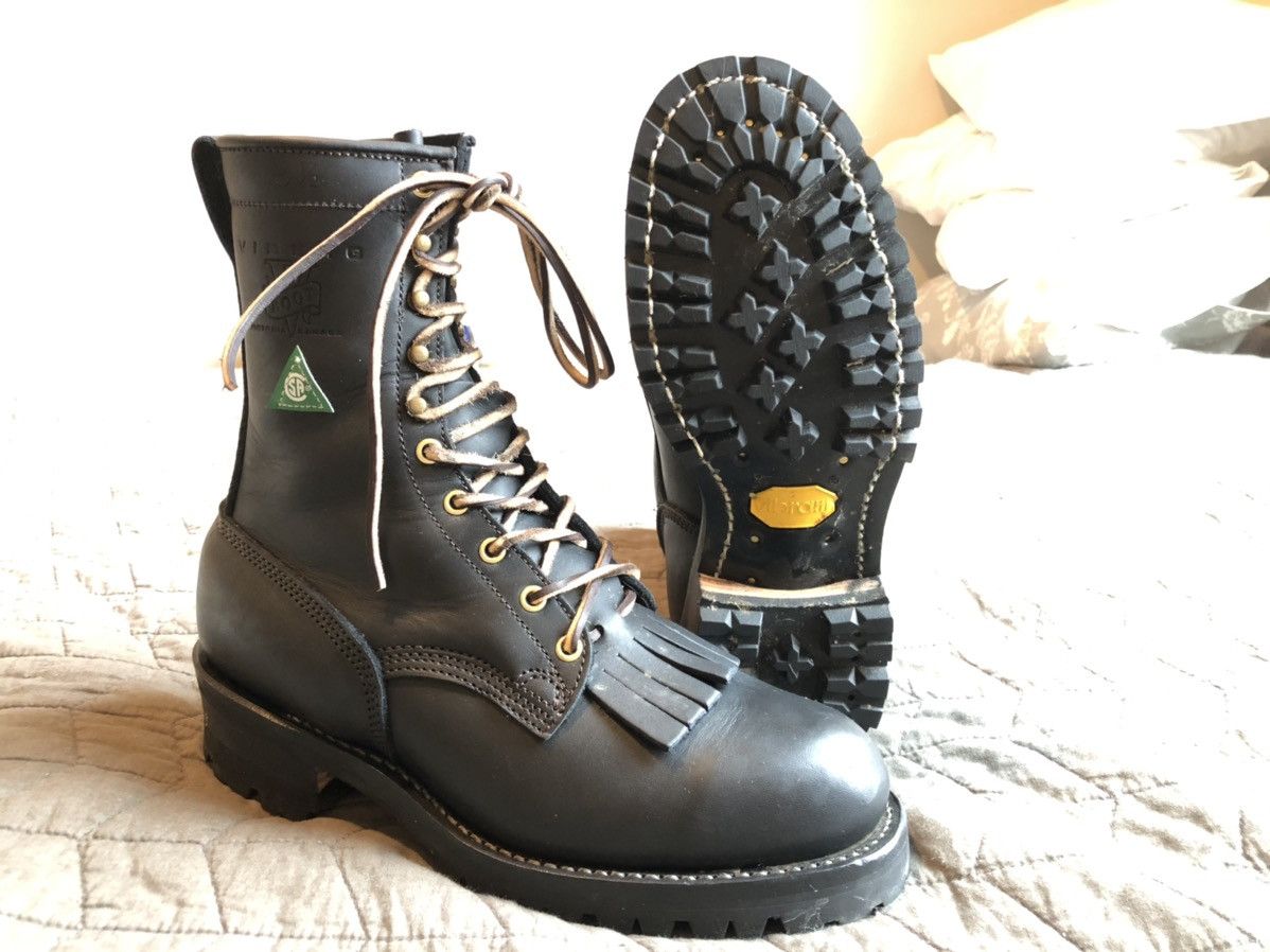 Viberg Viberg Contractor Work Boot in Black | Grailed