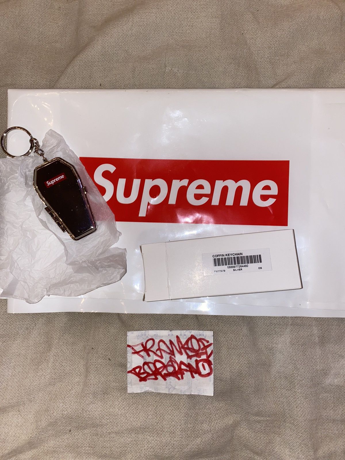 Supreme Supreme Coffin Keychain | Grailed
