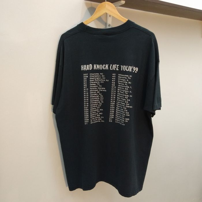 Vintage VINTAGE METHOD MAN 1999 HARD KNOCK LIFE TOUR TEE | Grailed