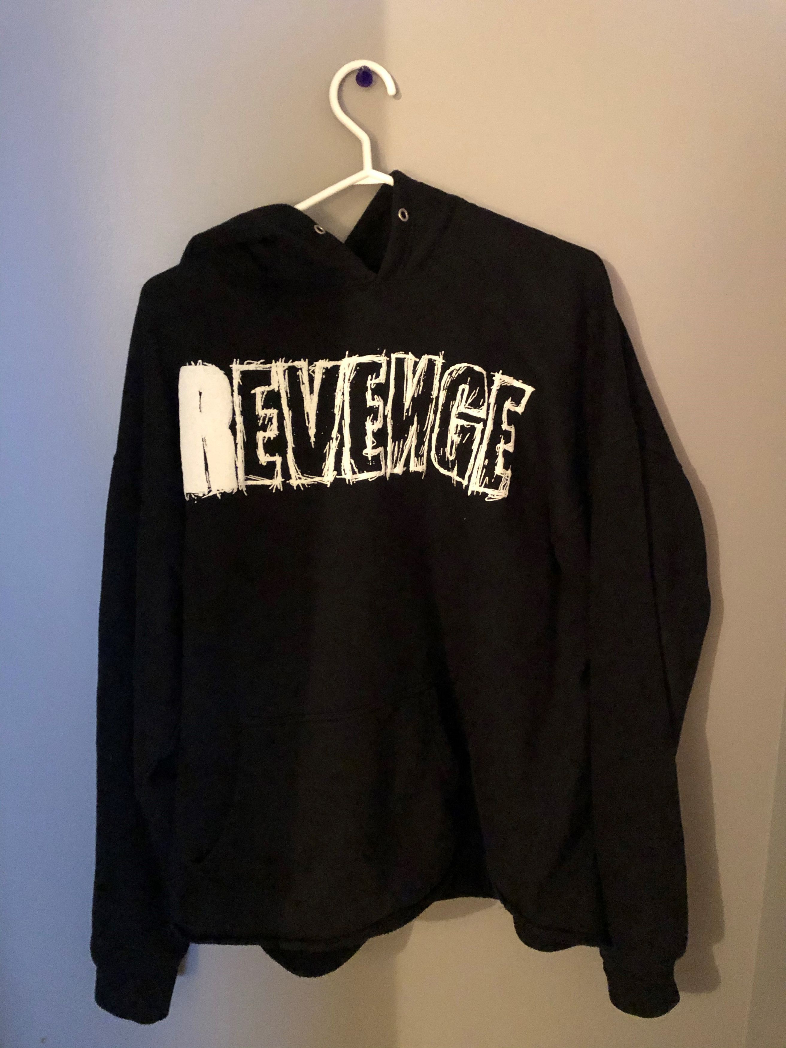 Revenge Revenge "NOTE" Hoodie | Grailed
