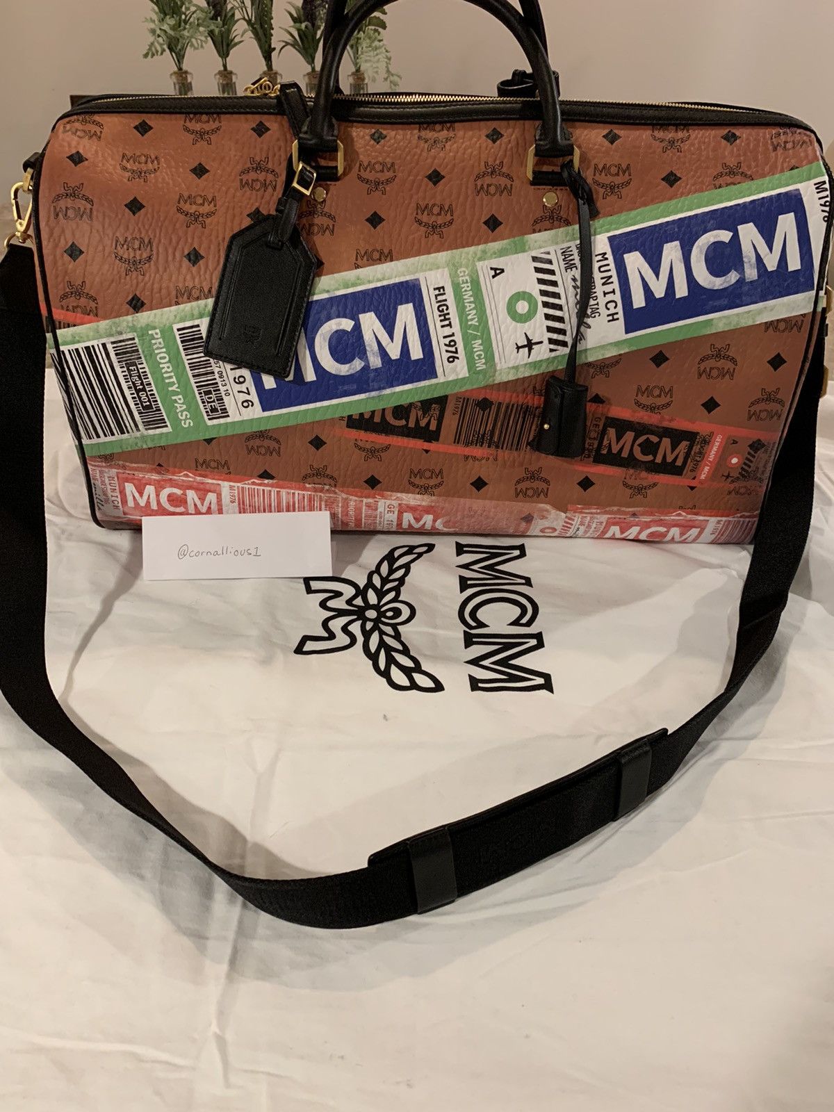 MCM MCM world traveler duffel weekender limited edition | Grailed