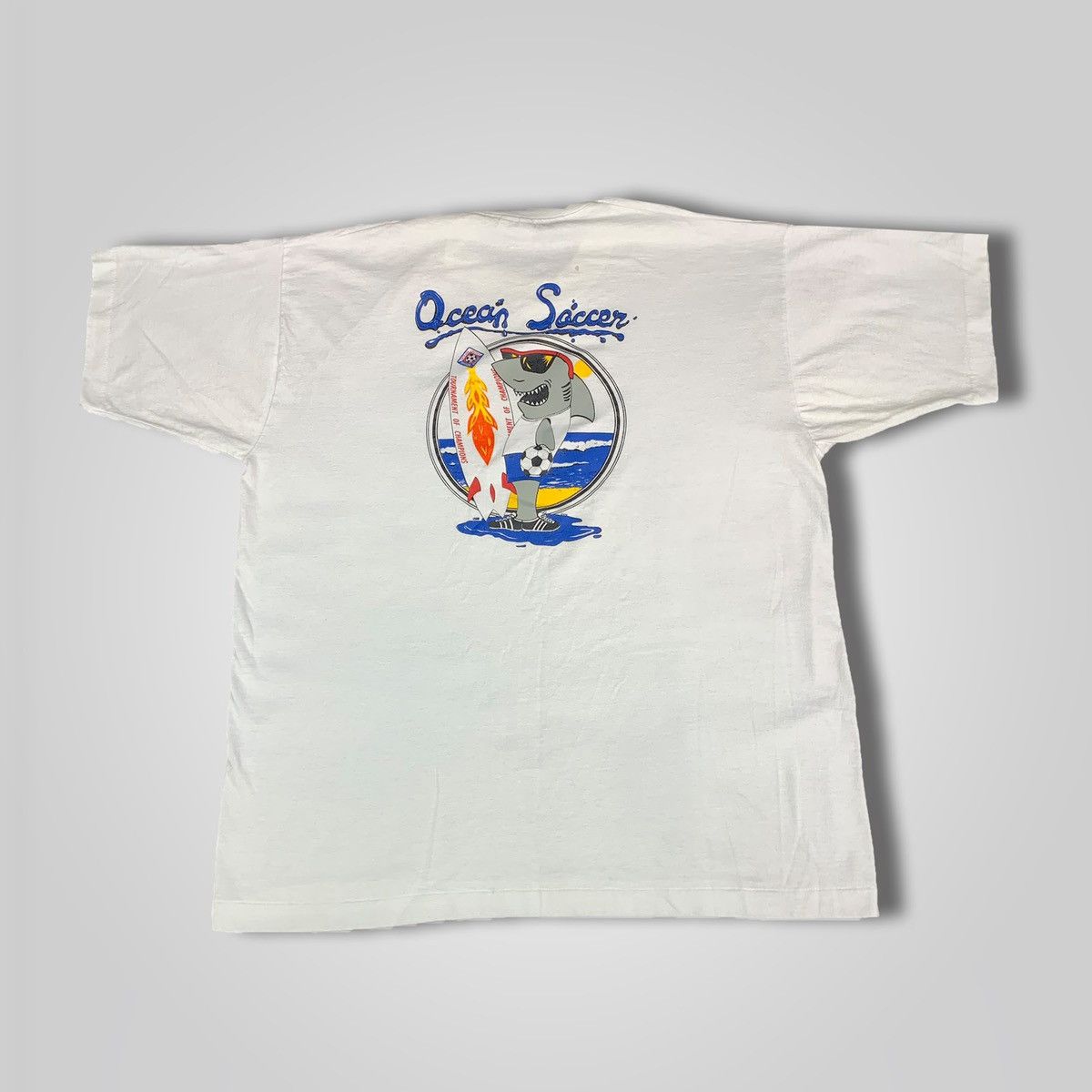 Hype × Vintage 90s Ocean Soccer Tournament of Champions Double Sided ...