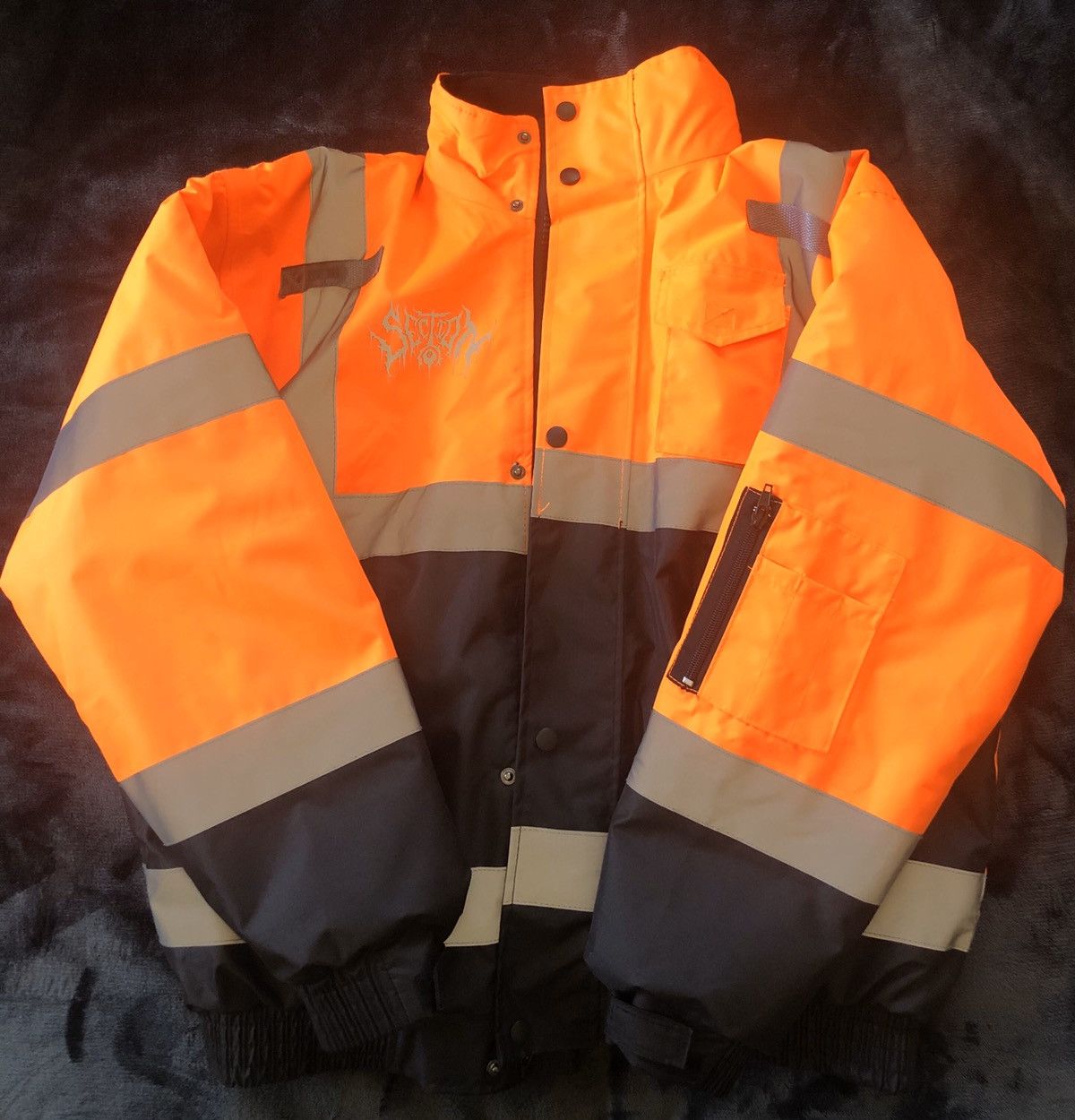 Section 8 *FINAL DROP* Section 8 Reflective Construction Puff Jacket ...
