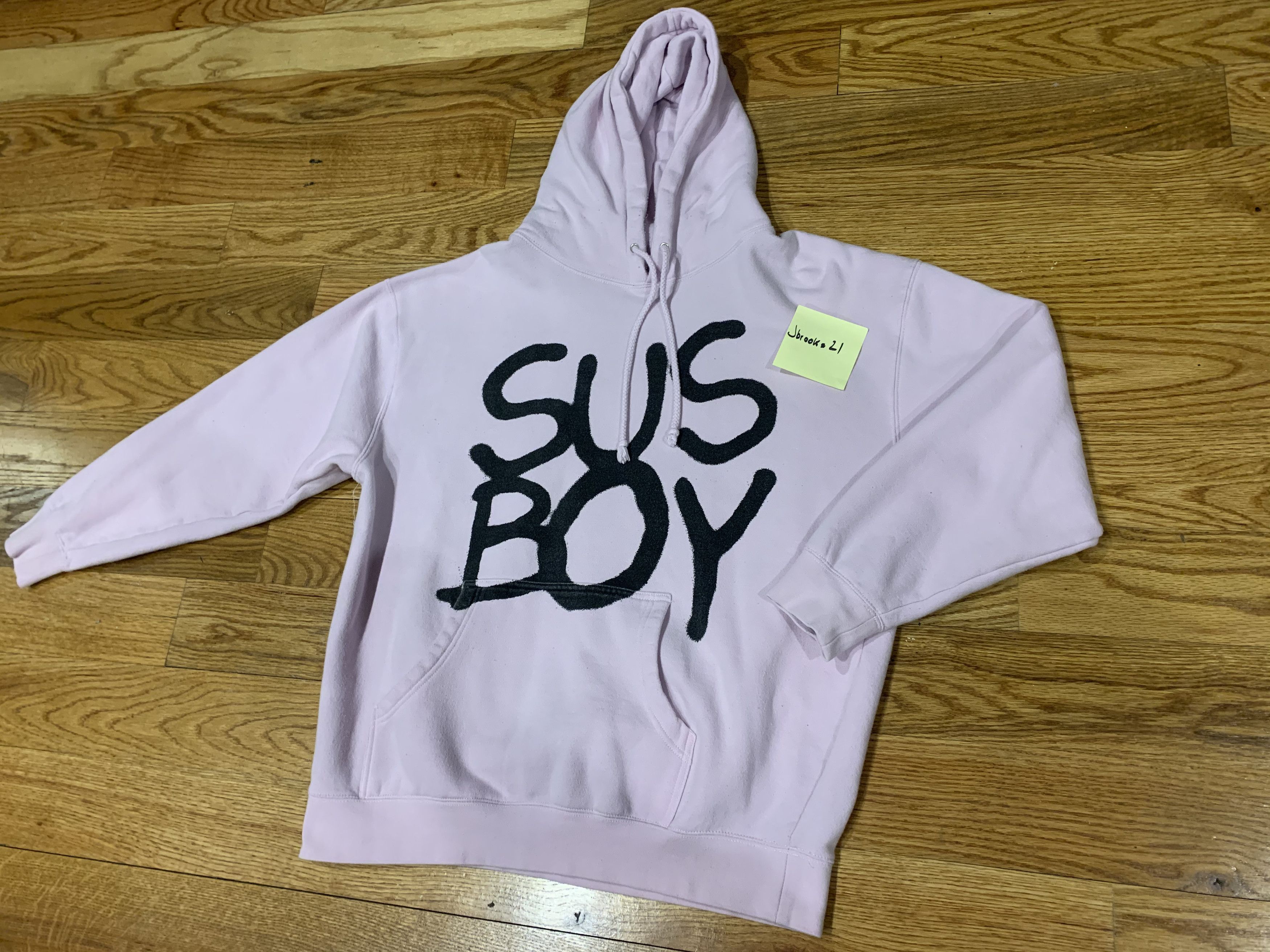 Sus Boy Pink Hoodie 2019 | Grailed