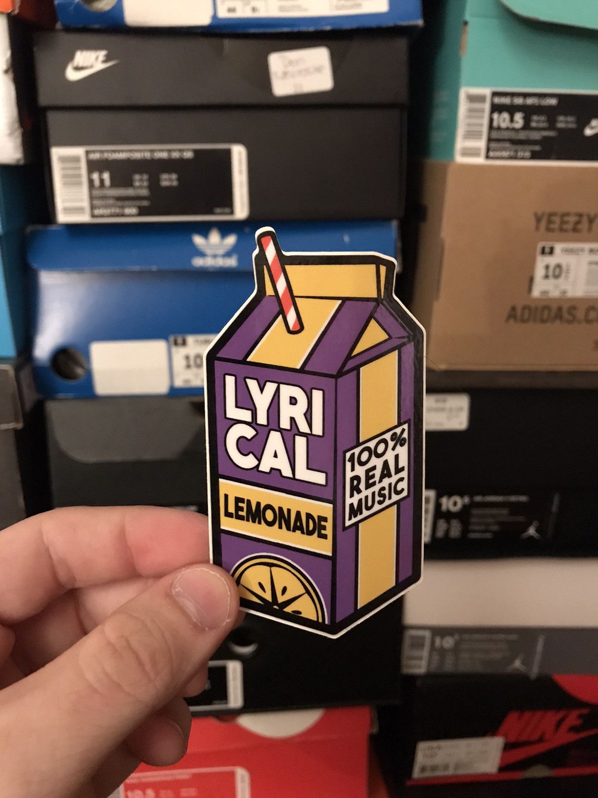 Lyrical Lemonade Lyrical Lemonade Carton Sticker | Grailed