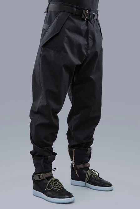 Acronym × Errolson Hugh P24-S BLACK Pants XL Full Pack RARE Acronym × Errolson Hugh P24-S BLACK Pants XL Full Pack RARE