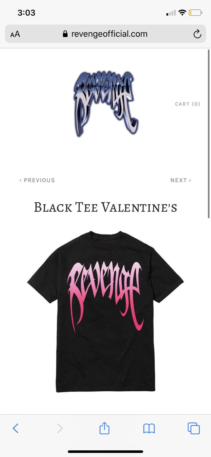 Revenge Revenge (in hand ) | Grailed