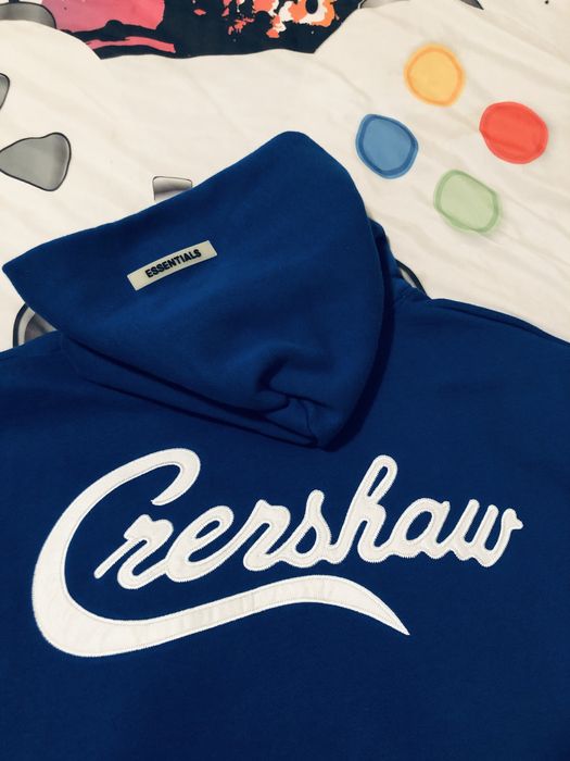 Fear of God AUTHENTIC FEAR OF GOD Essentials x TMC Crenshaw Hoodie | Grailed