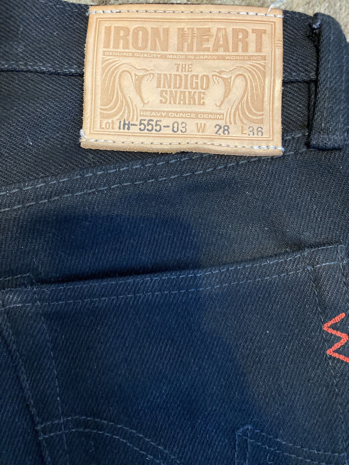 Iron Heart Iron Heart 555 Super Fade Black | Grailed