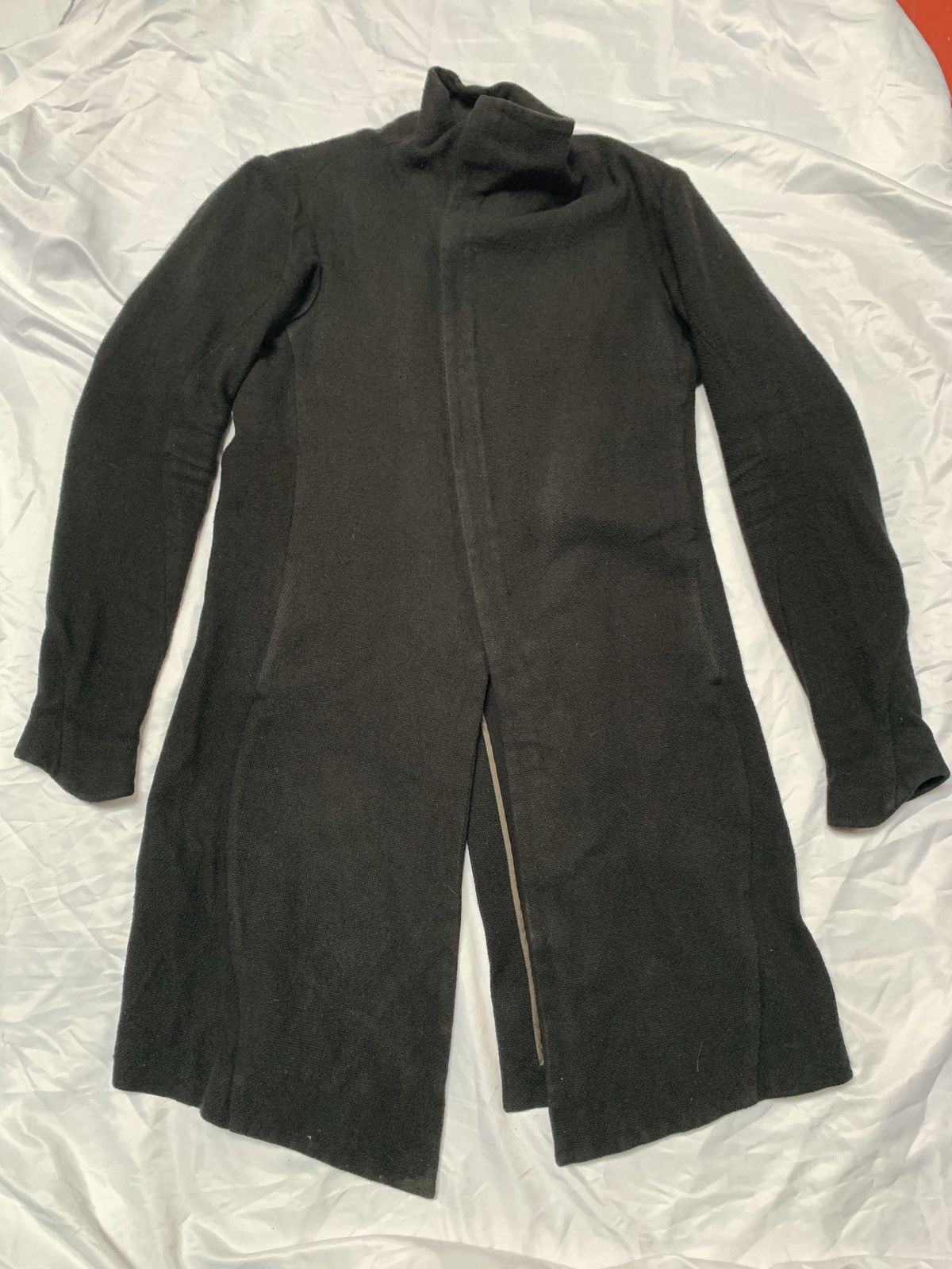 Devoa Silk/cotton anatomical coat | Grailed