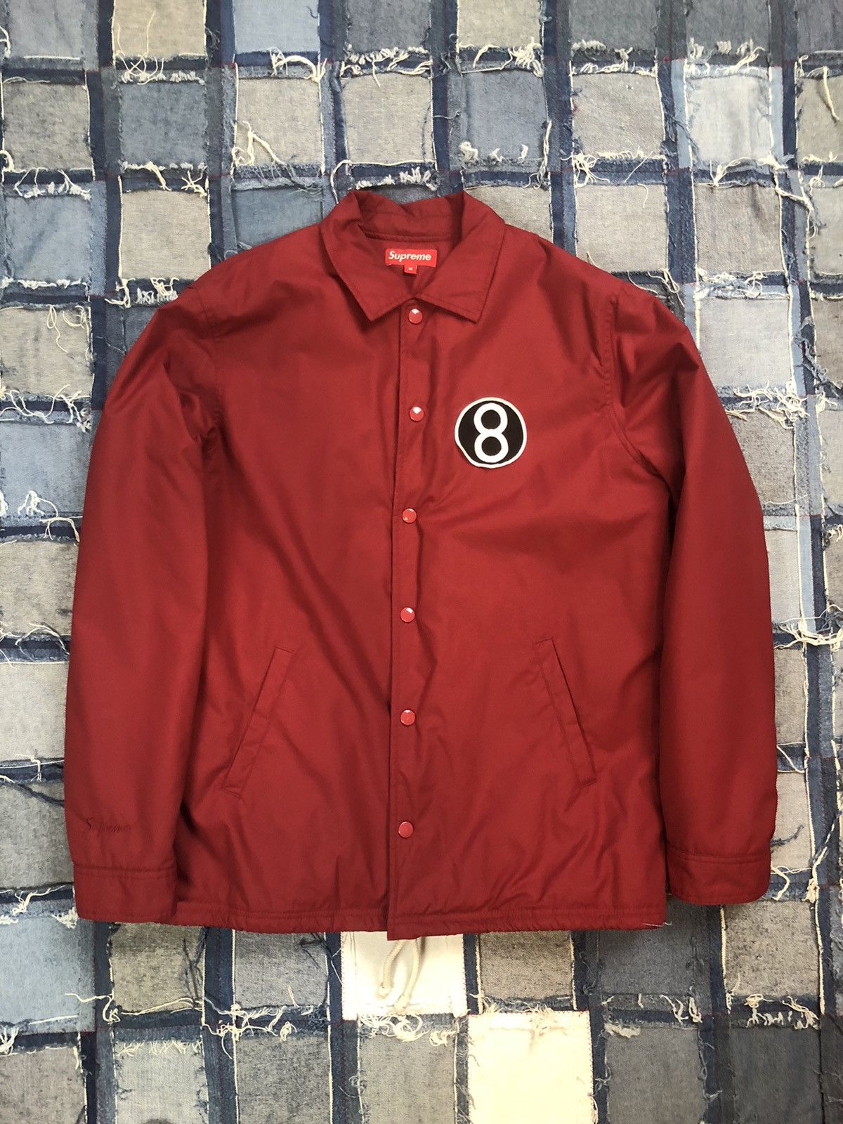 Supreme 8 Ball coach jacket | Grailed