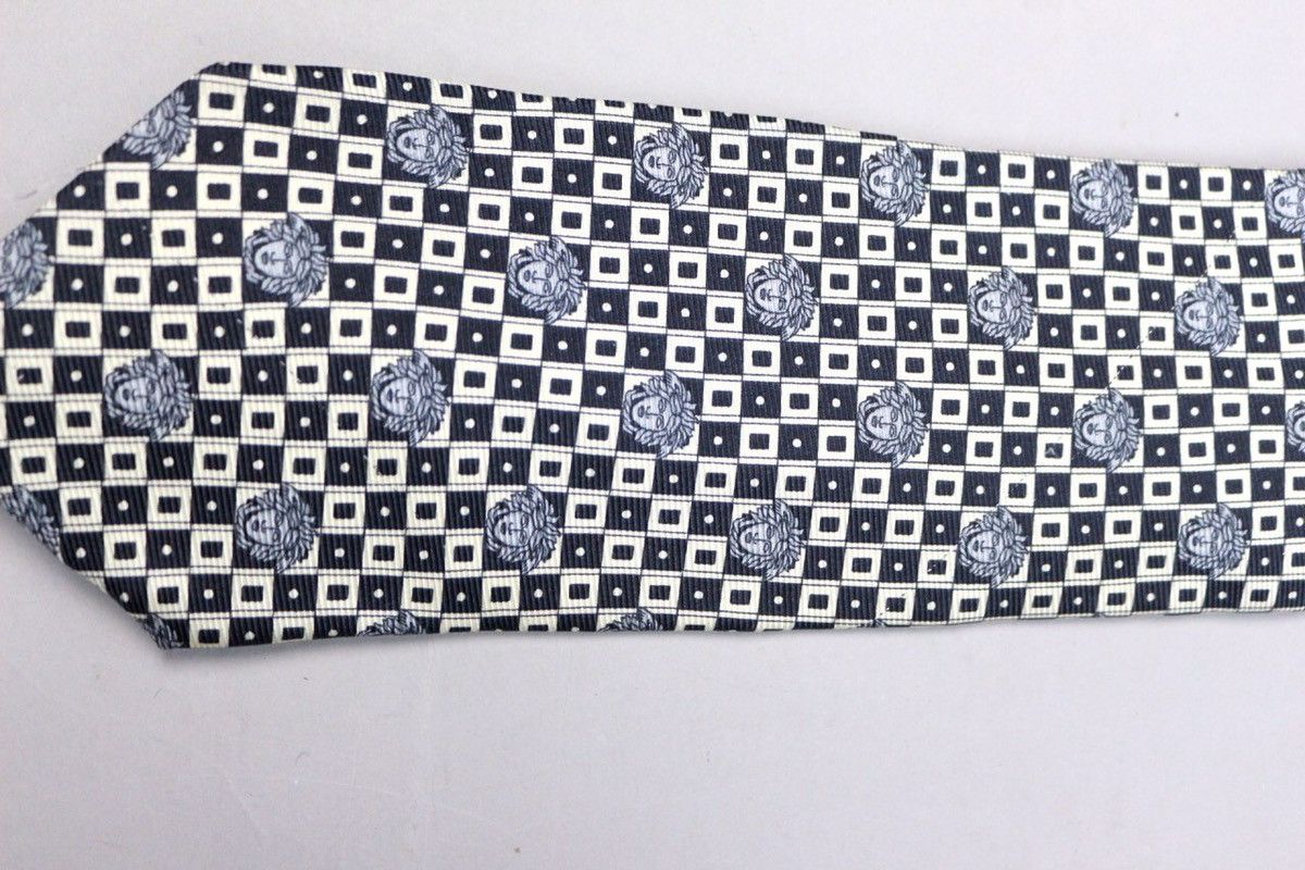 Versace Versace Medusa Monogram 100% Silk Tie | Grailed