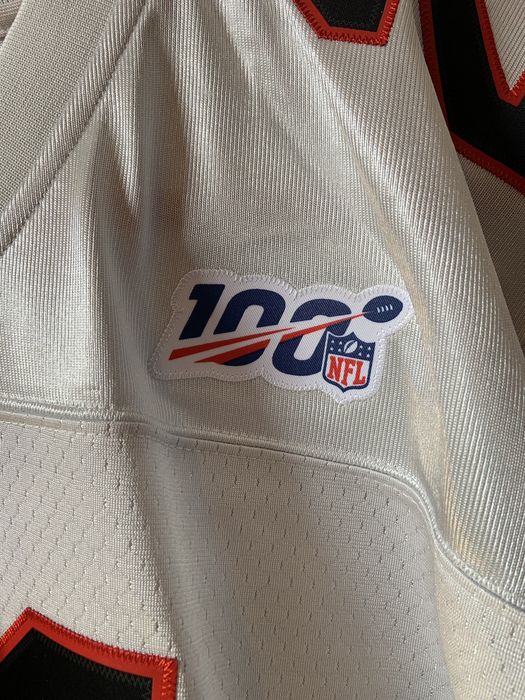 Mitchell & Ness Deion Sanders Atlanta Falcons Throwback 100 year patch ...