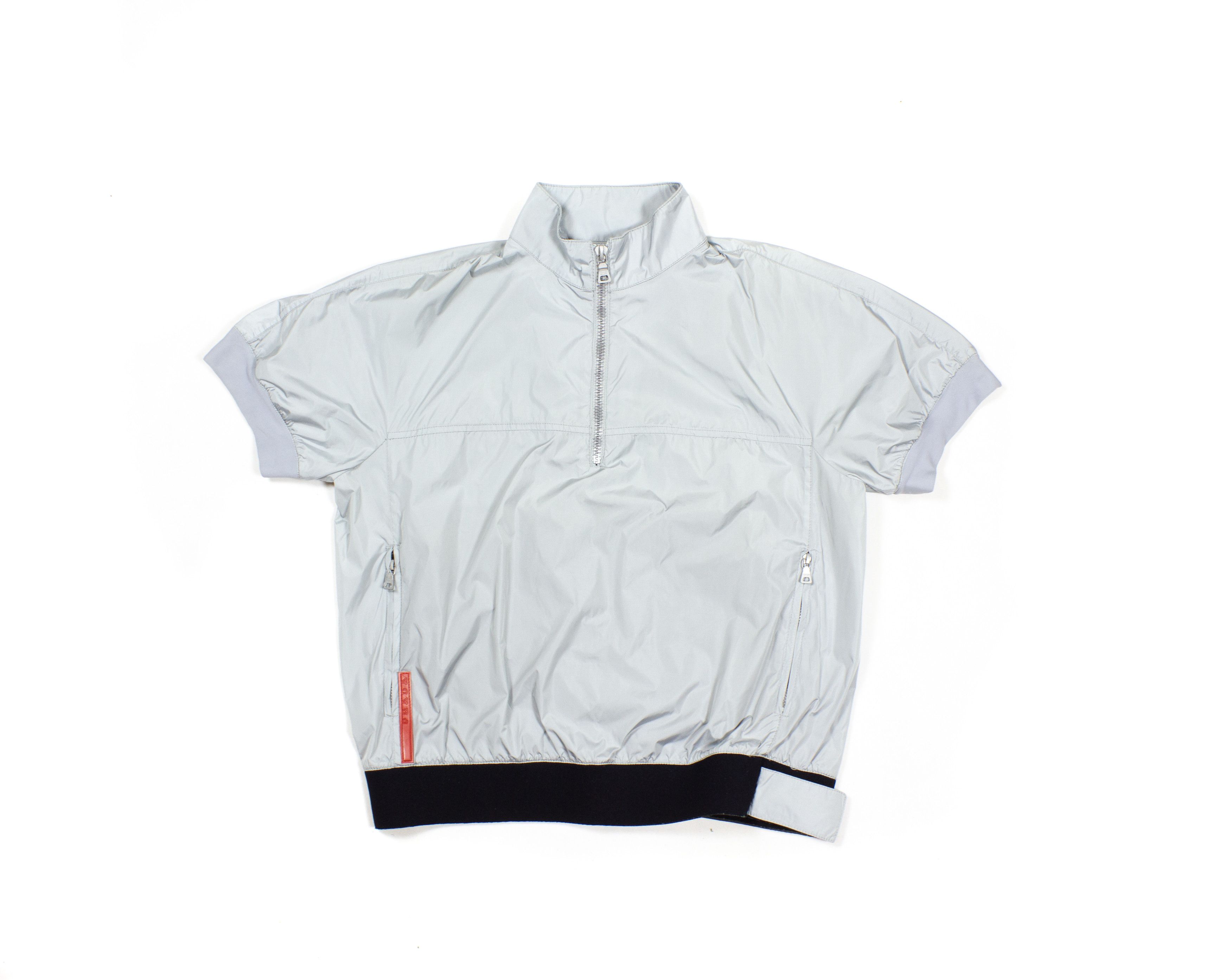 Prada S/S1999 PRADA SPORT LINEA ROSA NYLON TEE | Grailed