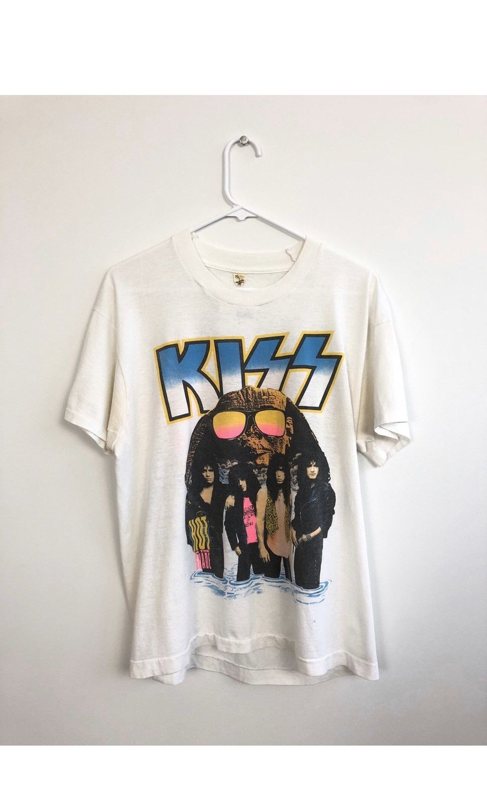 Kiss × Kiss Band × Vintage 1990 KISS Hot In The Shade Tour 90s Rock ...