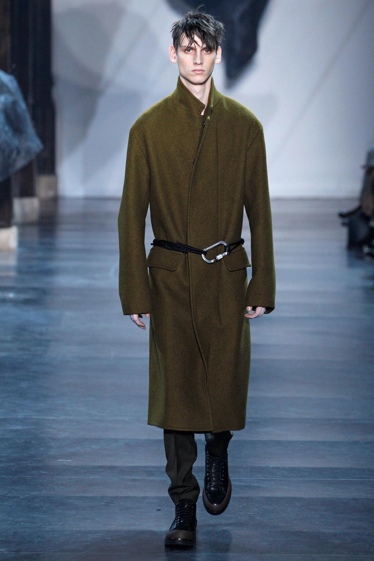 3.1 Phillip Lim Olive Green Runway Coat | Grailed