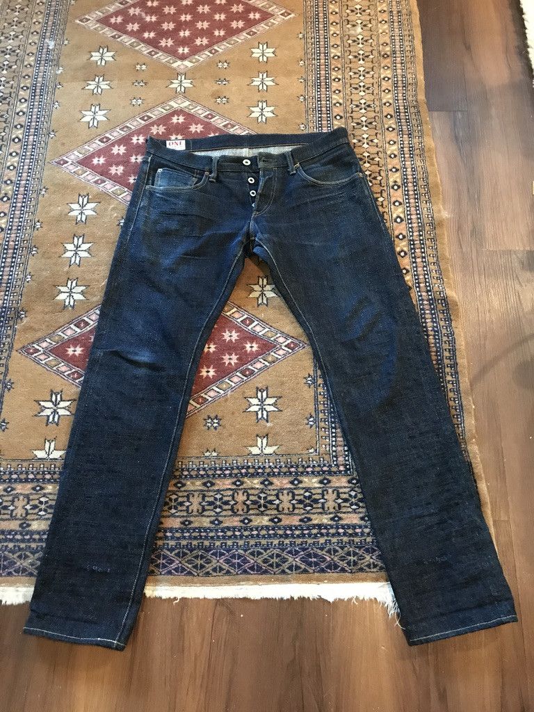 Oni Oni Denim 512 14oz Selvedge Denim Skinny Fit | Grailed