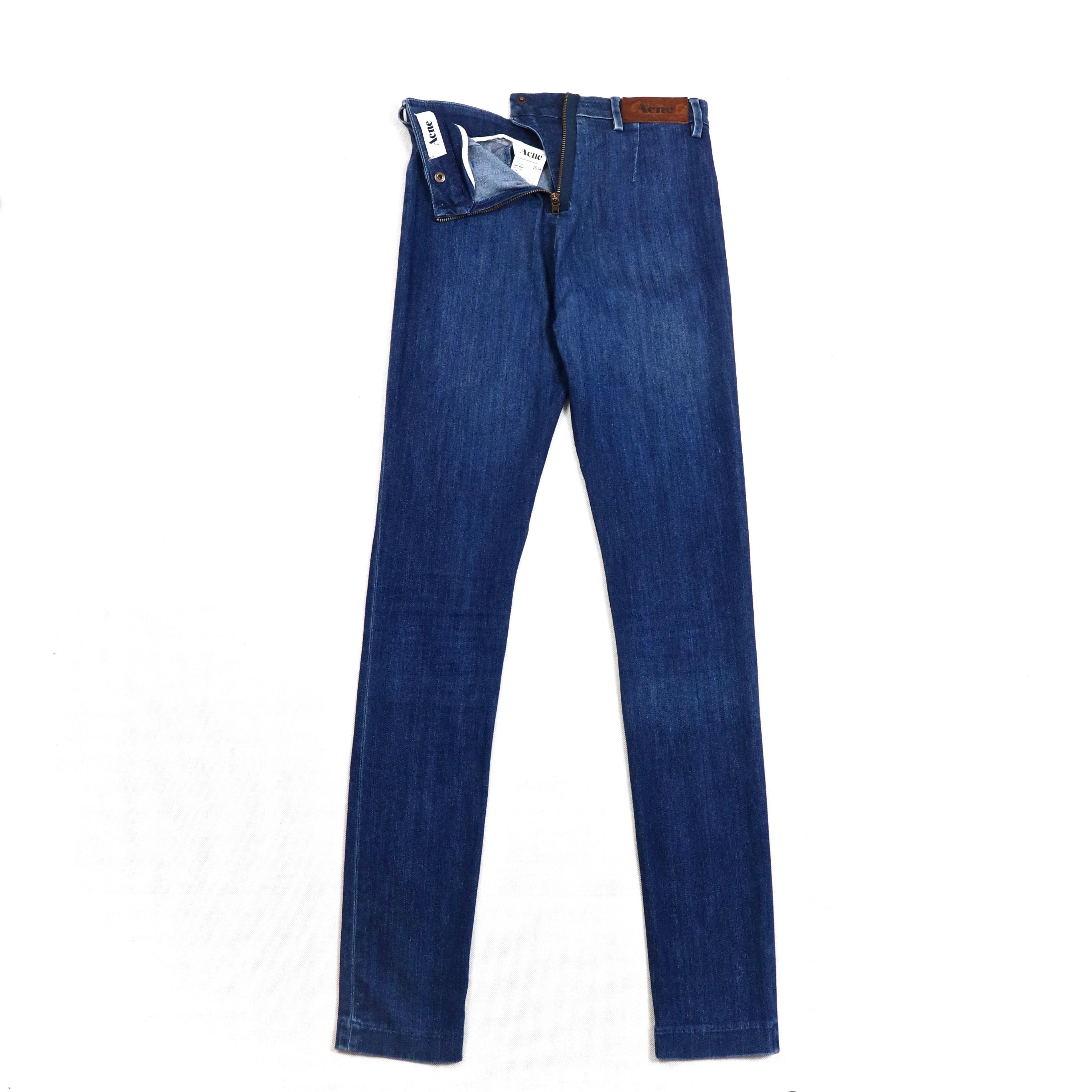 Acne Studios × Vintage Final price! Skin Rocca Back Zipper Jeans | Grailed