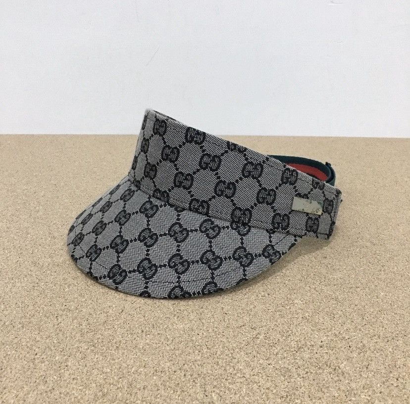 Gucci × Vintage Gucci Visor Cap Hat | Grailed